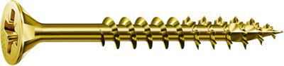 Spax PZ Mixed head T Steel Screw (Dia)5mm (L)100mm, Pack of 80 | DIY at B&Q