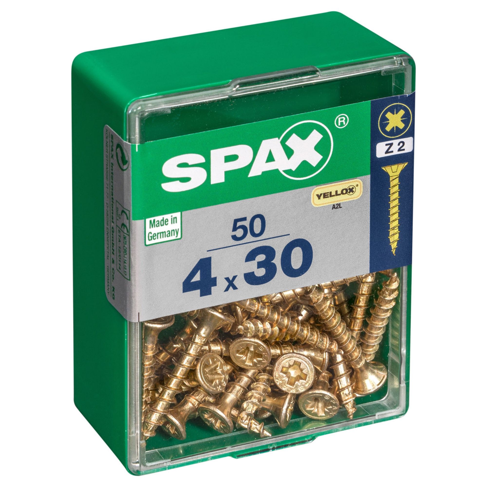 spax-steel-screw-dia-4mm-l-30mm-pack-of-50-diy-at-b-q