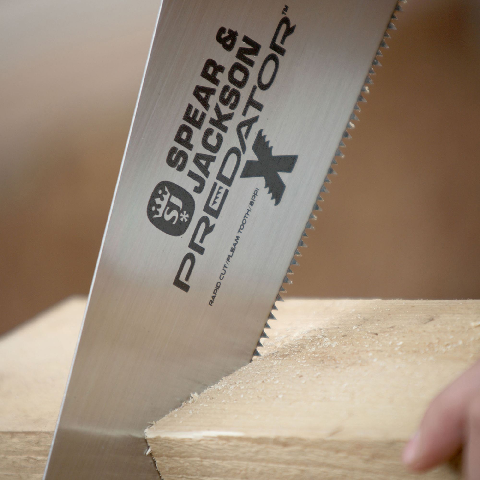 Spear & Jackson Predator X 560mm Medium Soft grip Wood saw, 8 TPI 455g