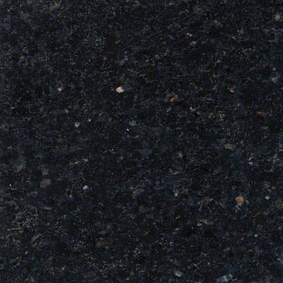 Speedstone 40mm Star galaxy Black Granite Kitchen Worktop, (L)1040mm