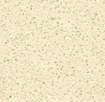 Speedstone Pearl Cream Quartz Worktop, (L)1000mm | DIY at B&Q