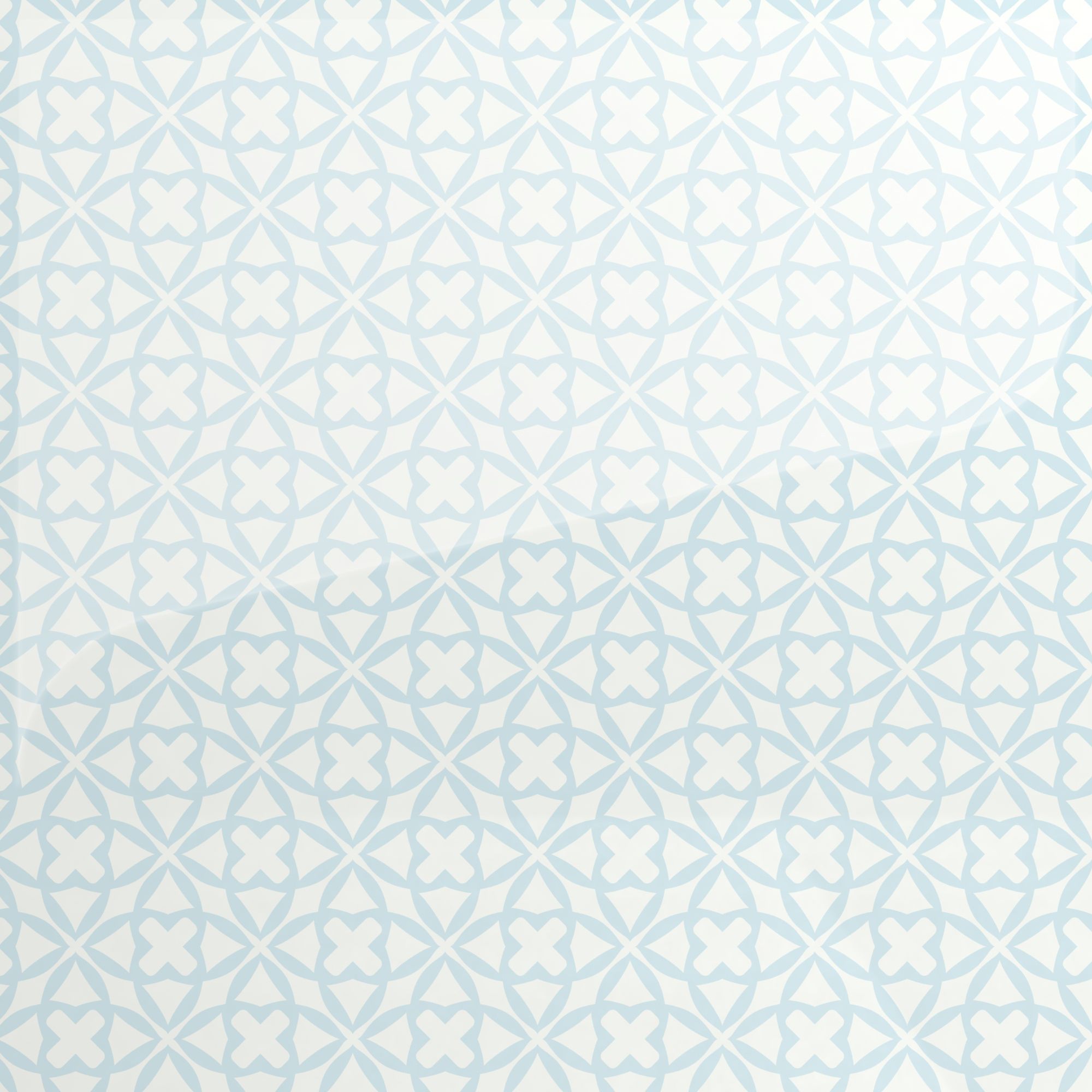 Splashwall Acrylic Panel (W)1200mm - Gloss Blue rings