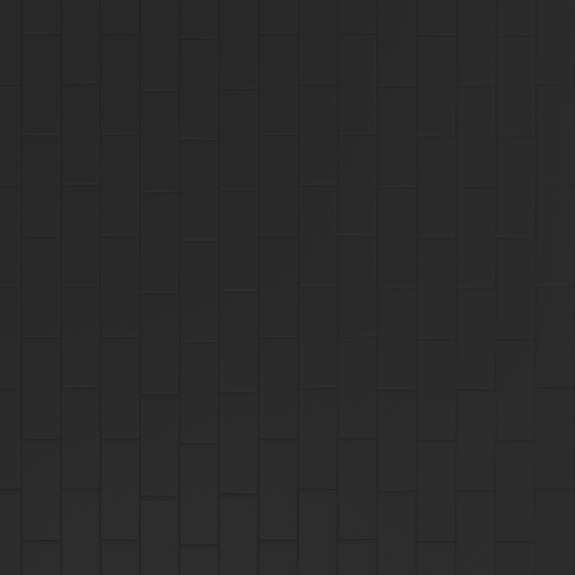 Splashwall Black Acrylic Splashback, (H)1220mm (W)2440mm (T)3mm