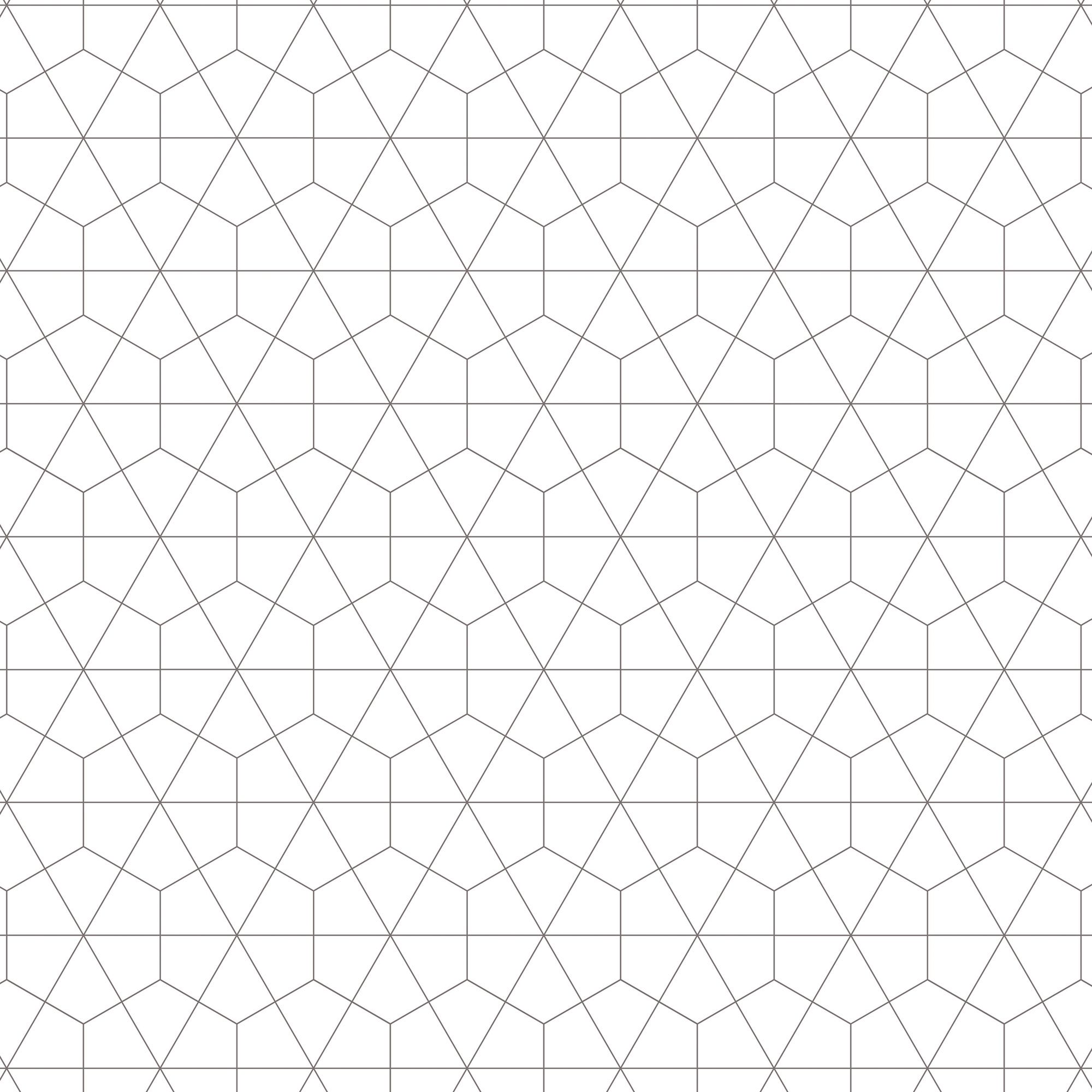 Splashwall Black & white Geometric MDF Splashback, (H)600mm (W)2440mm ...