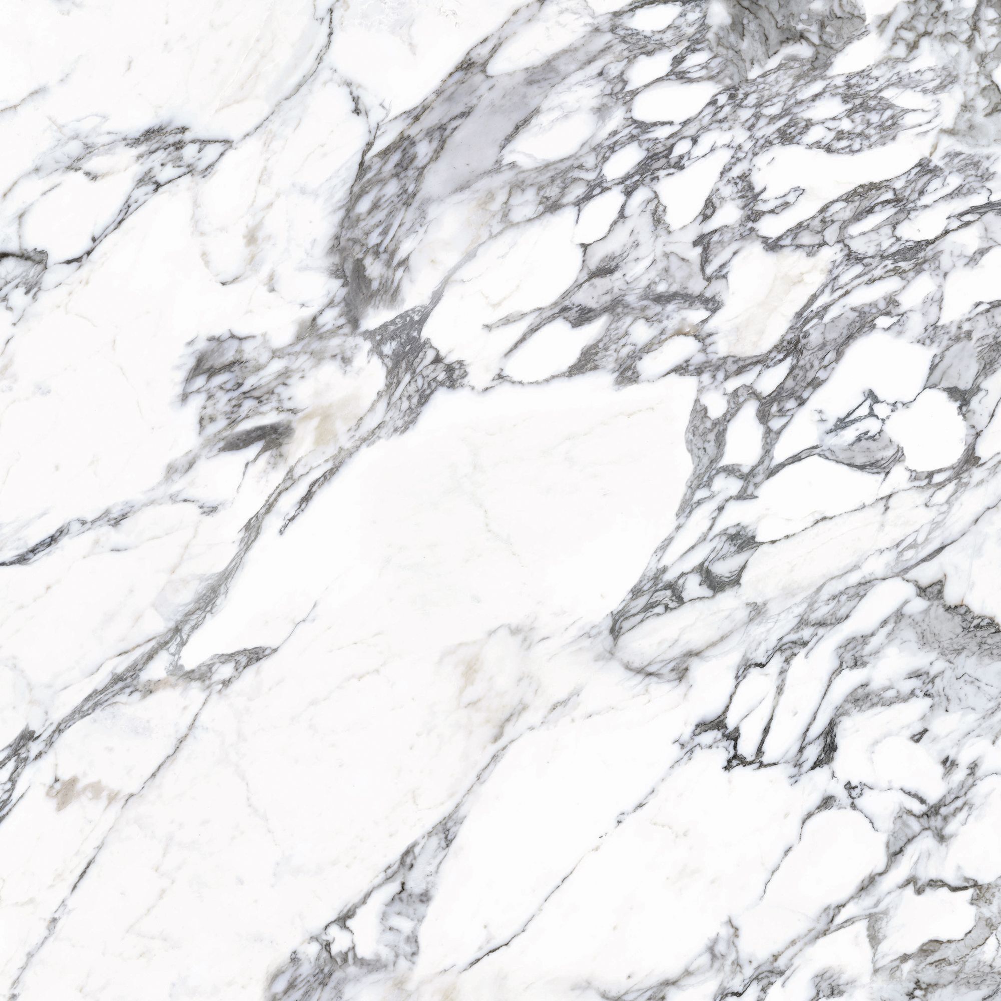 Splashwall Black & white Greek Marble effect MDF Splashback, (H)1220mm ...