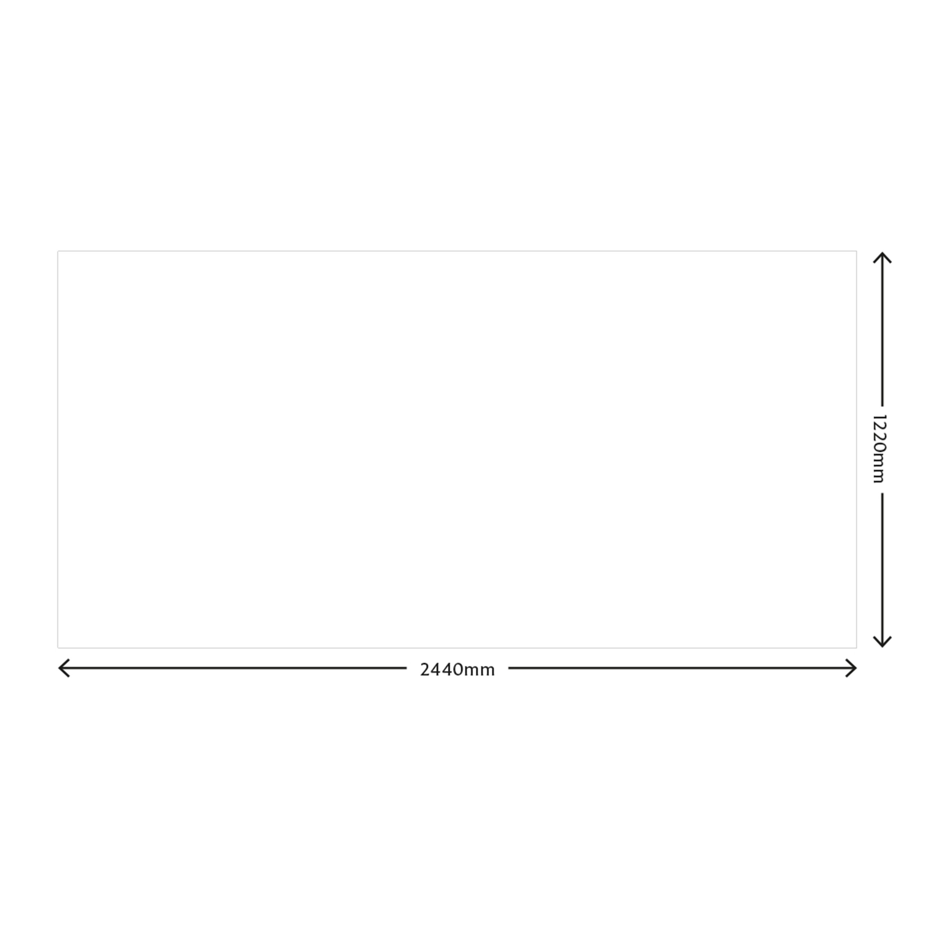 Splashwall Copper Laminate & MDF Splashback, (H)1220mm (W)2440mm (T)10mm