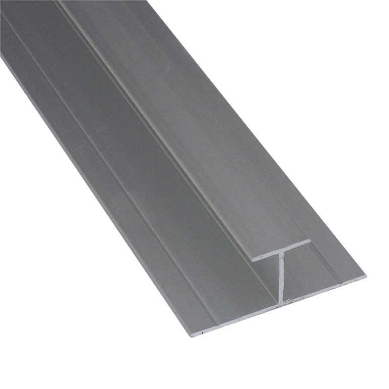Splashwall H-shaped Panel straight joint, (L)2420mm at B&Q