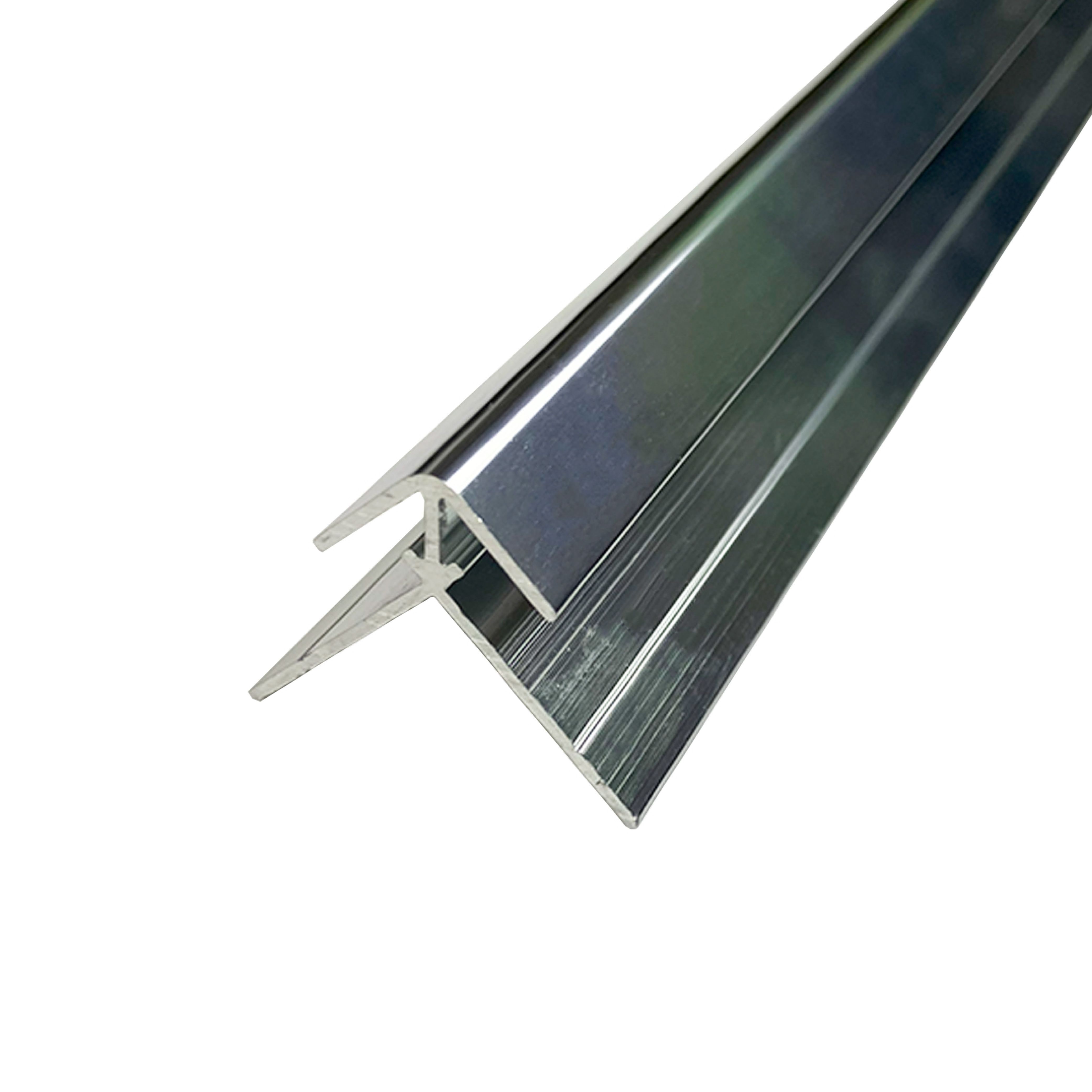 Splashwall Panel external corner joint (L)800mm (W)31mm (T)4mm - Gloss ...