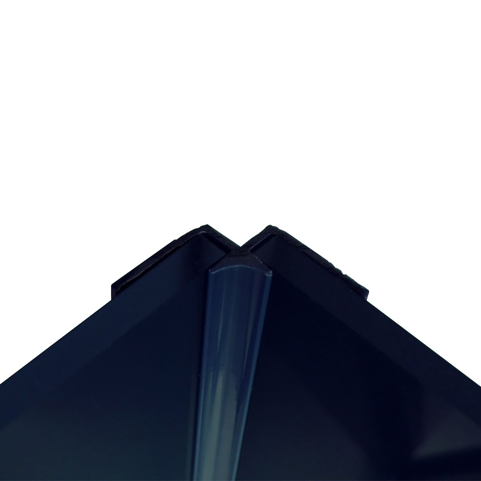 Splashwall Straight Panel internal corner joint (L)2440mm (T)4mm - Royal blue