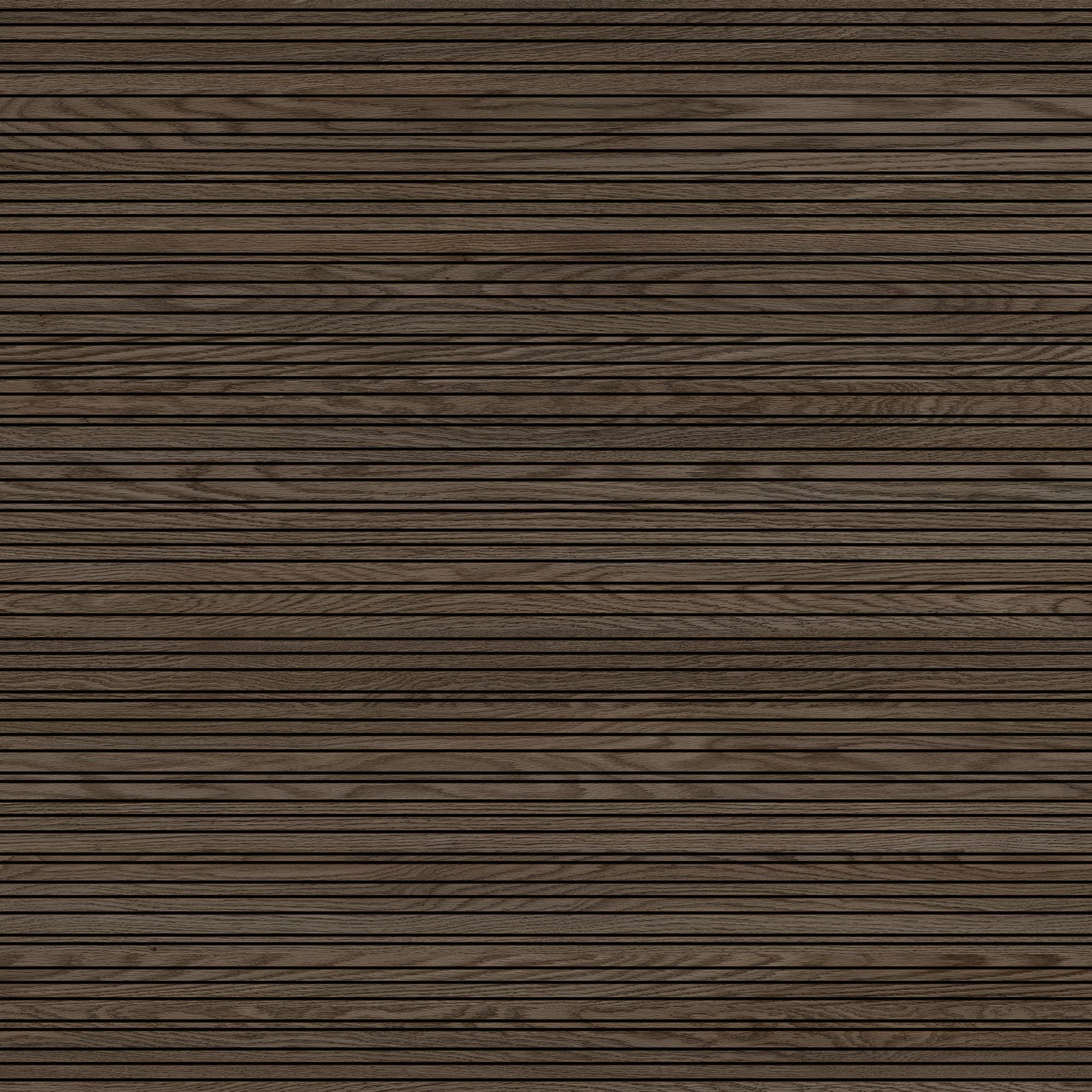 Splashwall Wood Walnut effect Aluminium Splashback, (H)800mm (W)900mm ...