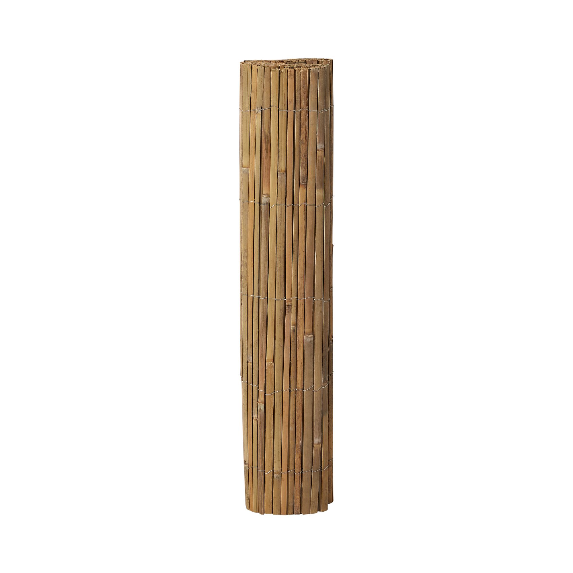 Split Bamboo Garden screen (H)1m (W)3m