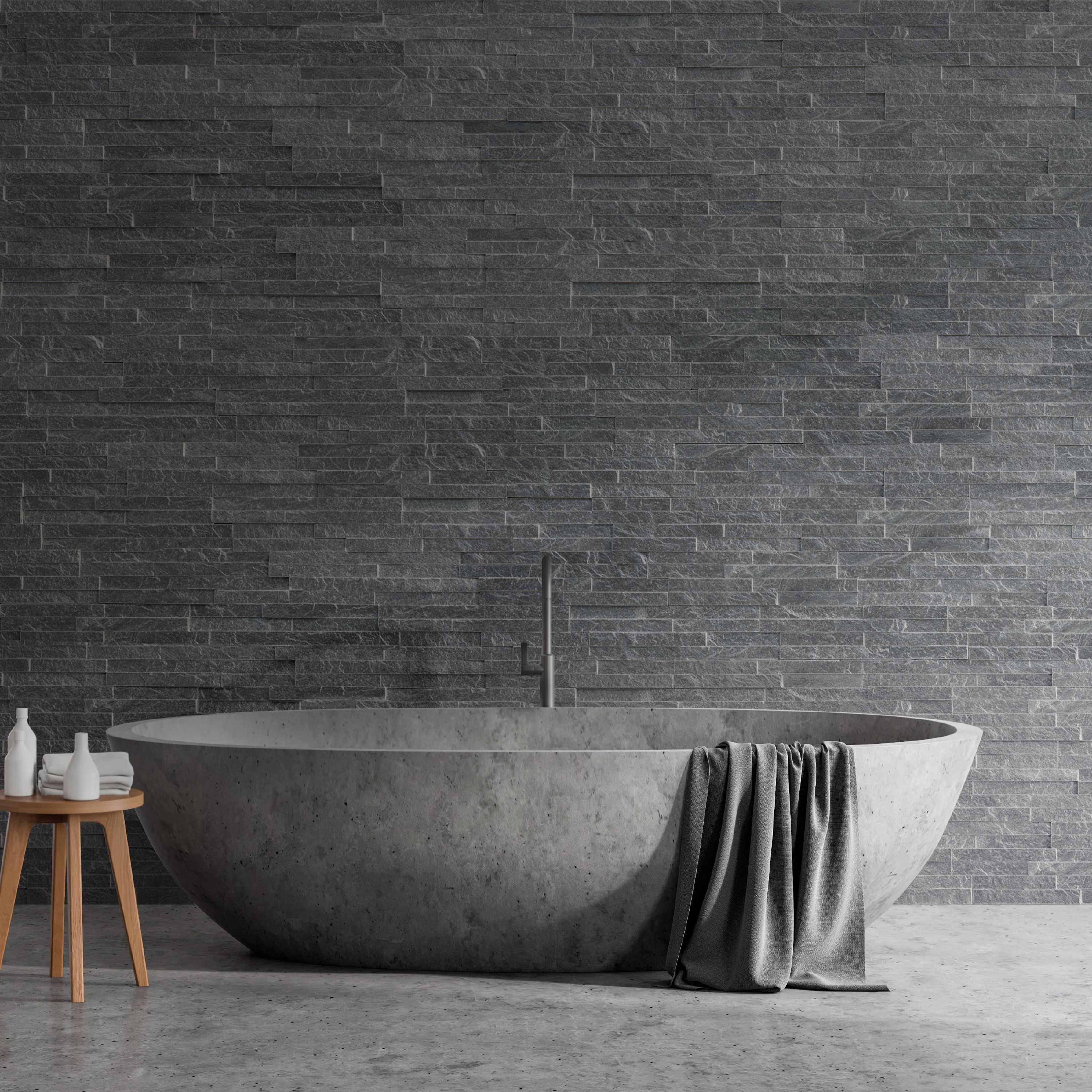 Grey Stone Wall Tiles
