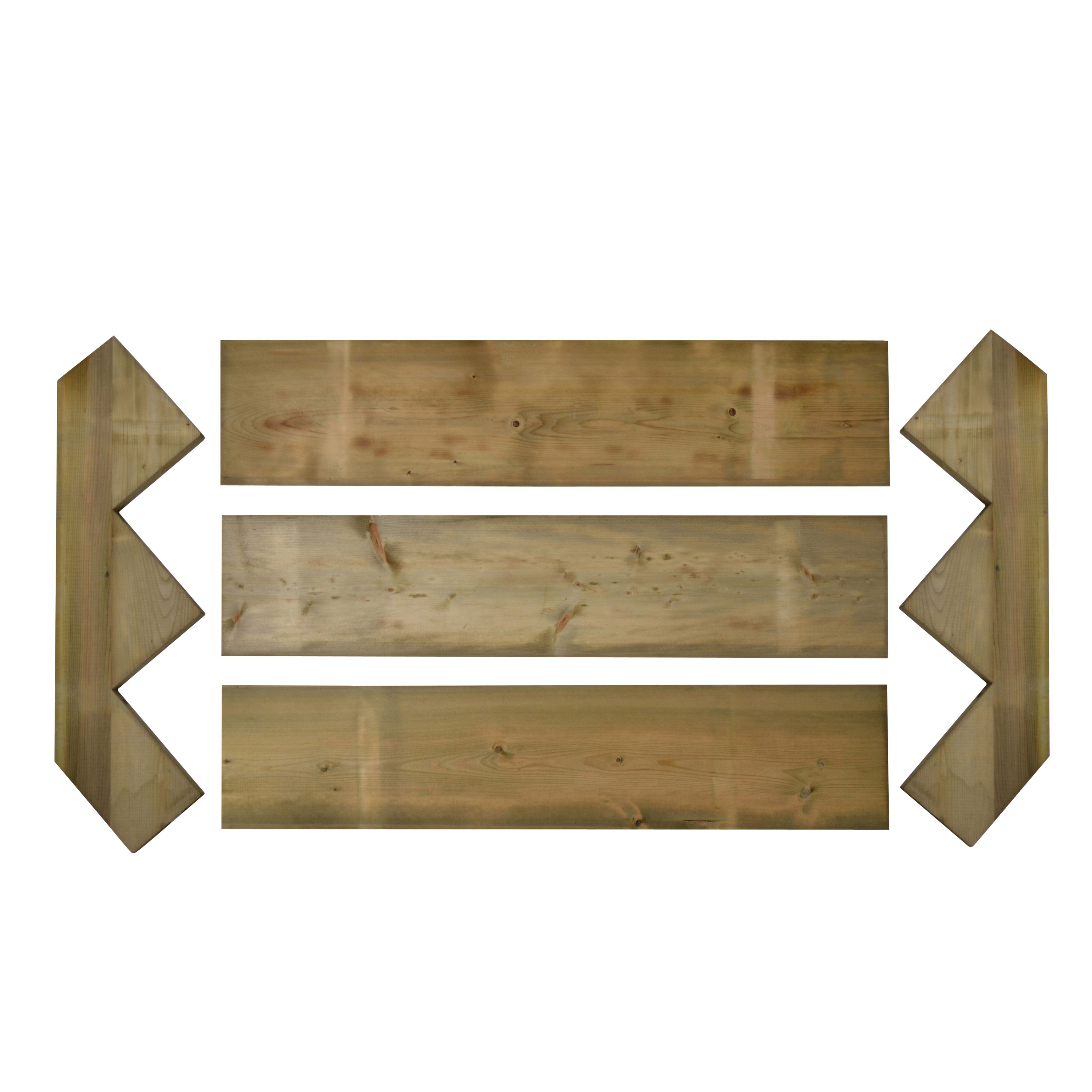 Spruce Decking stair kit