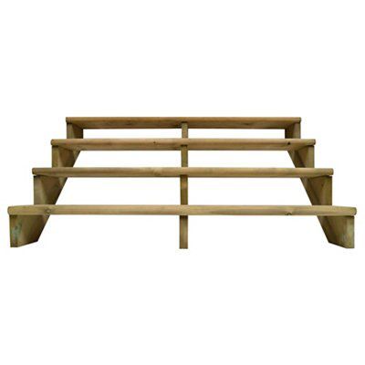 Spruce Decking stair kit