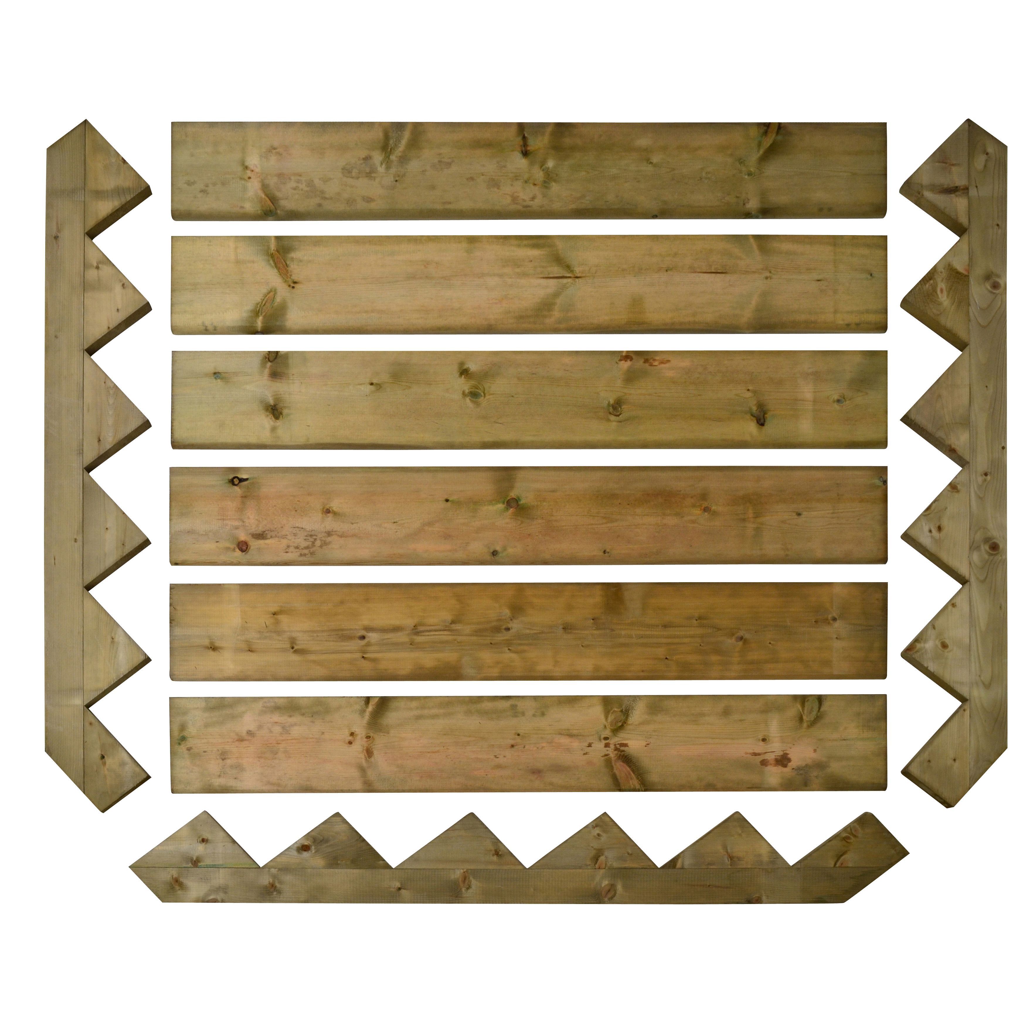 Spruce Decking stair kit