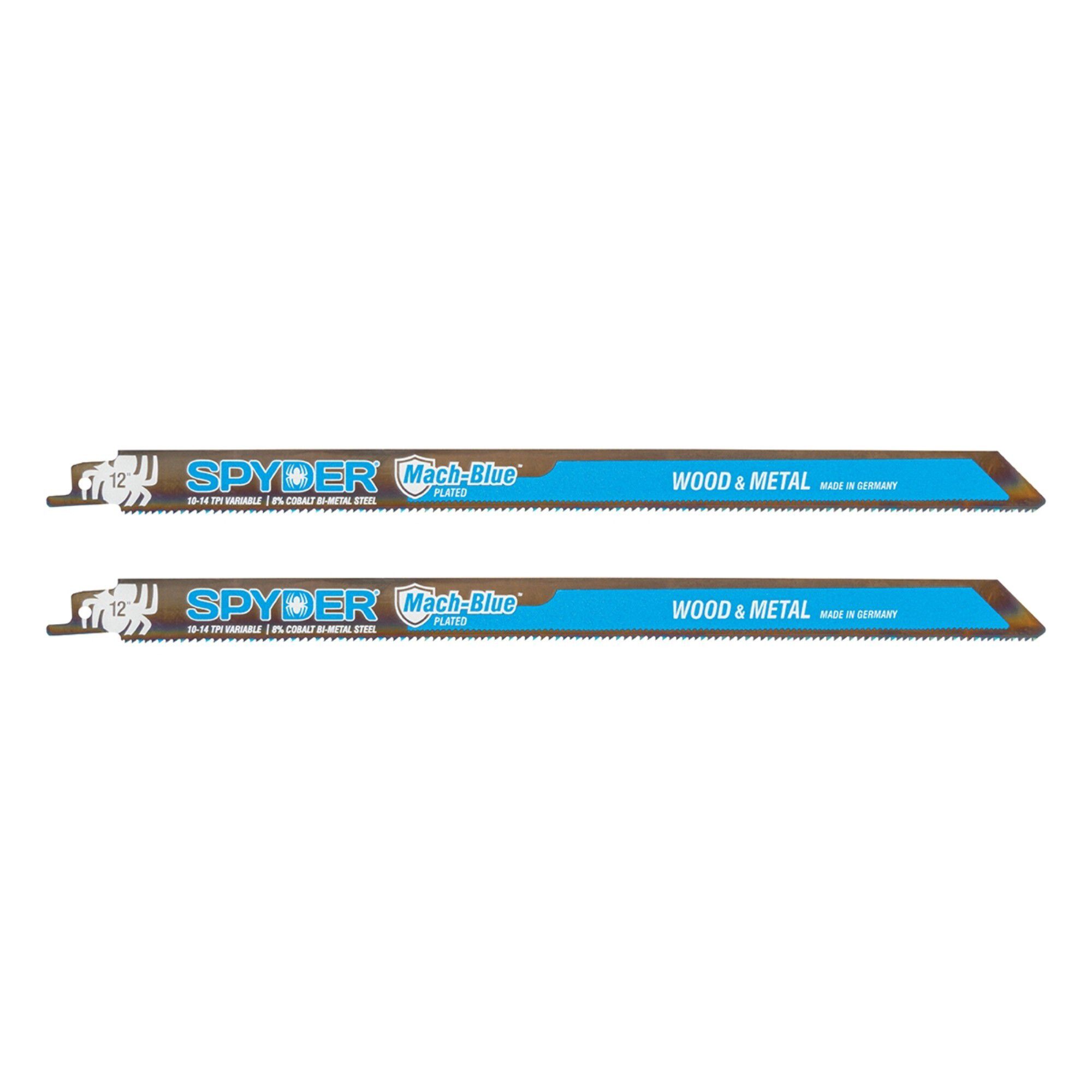Spyder Mach-Blue 305mm Wood & Metal 10/14TPI Universal shank ...