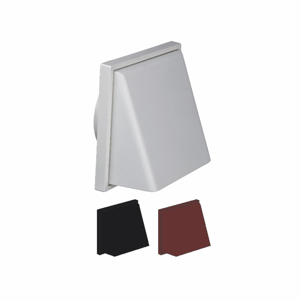 Square Vent ducting Cowl vent ASR41031, (H)5¾" (W)6"