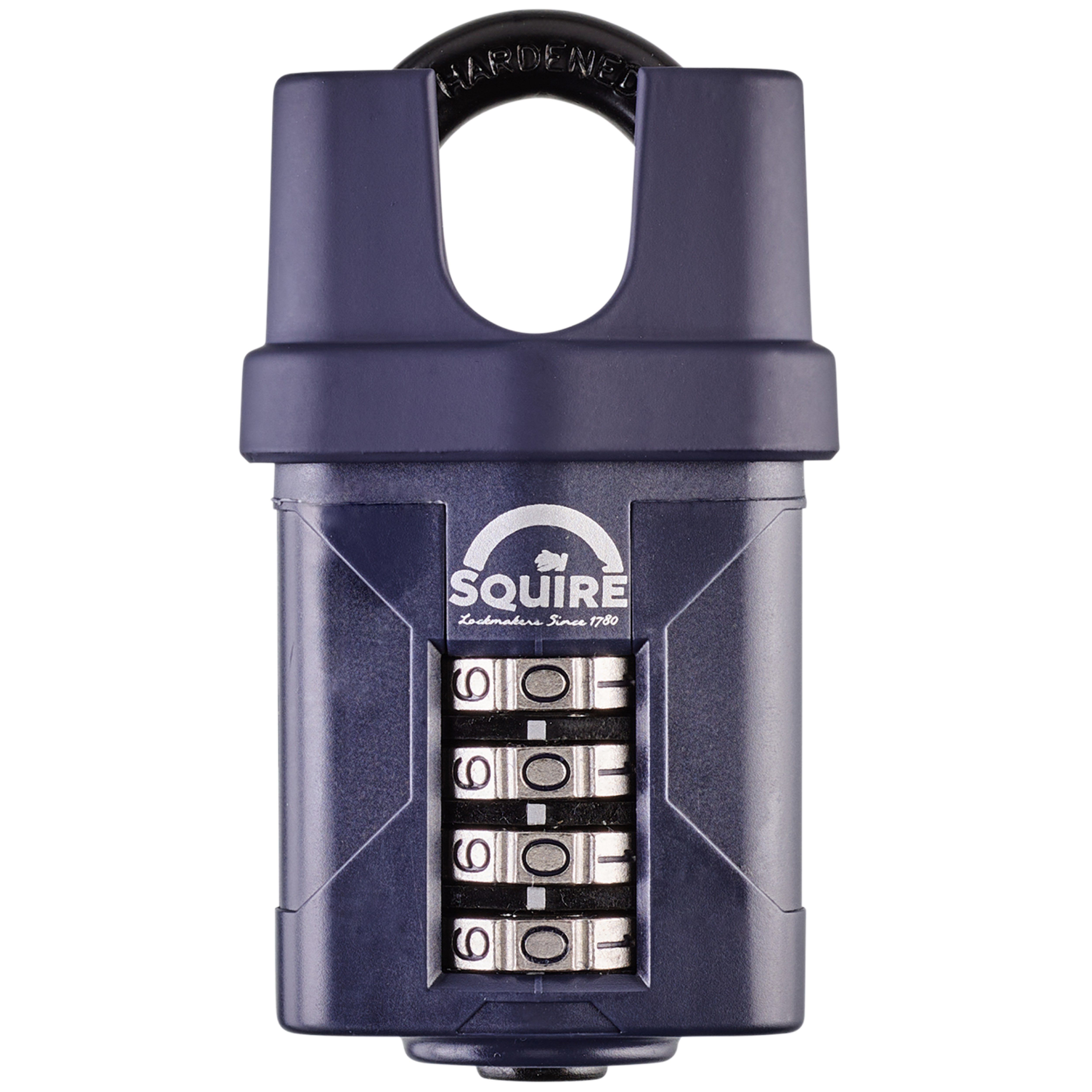 Squire Blue Steel Combination Padlock (H)94mm (W)52mm