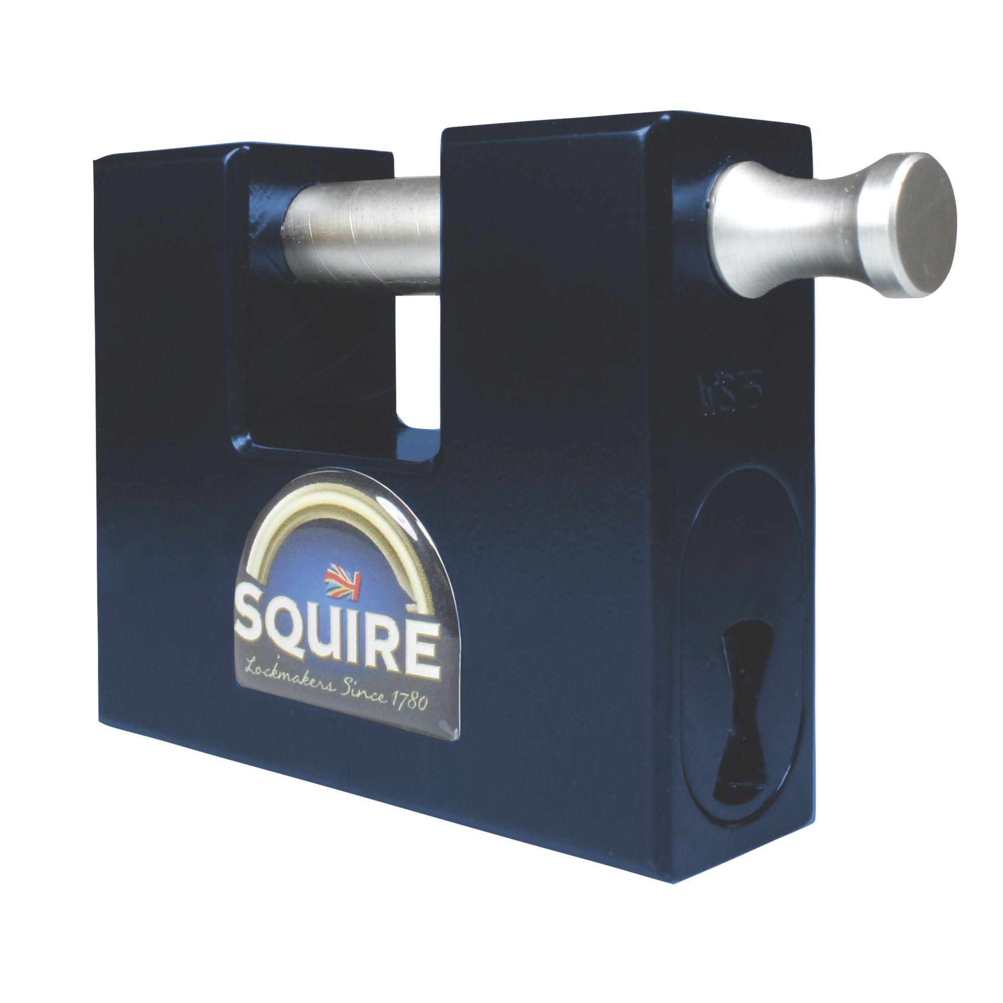 Squire Stronghold Blue Padlock (W)80mm
