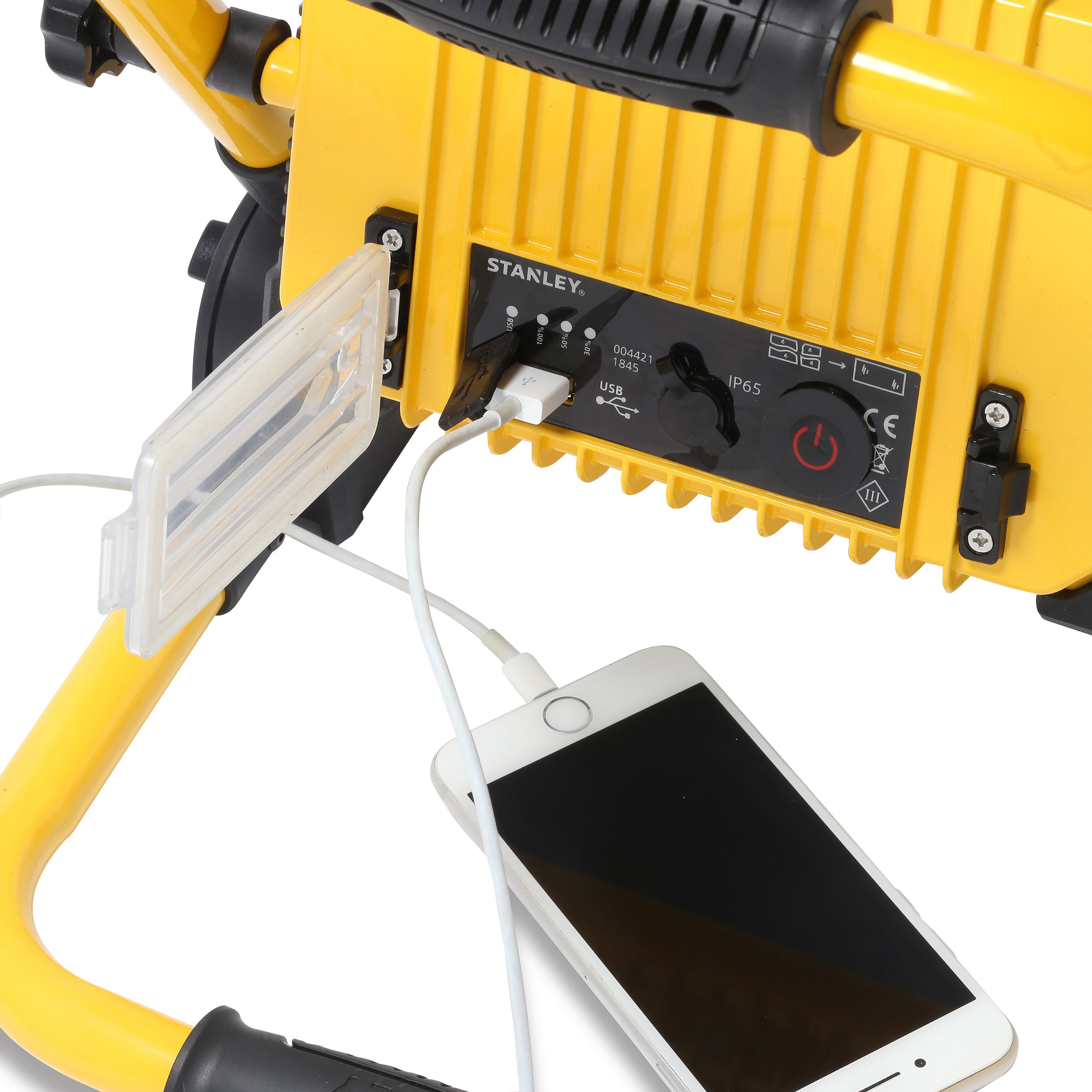 Stanley 8W Cordless Integrated LED Rechargeable Work light, 600lm | DIY ...