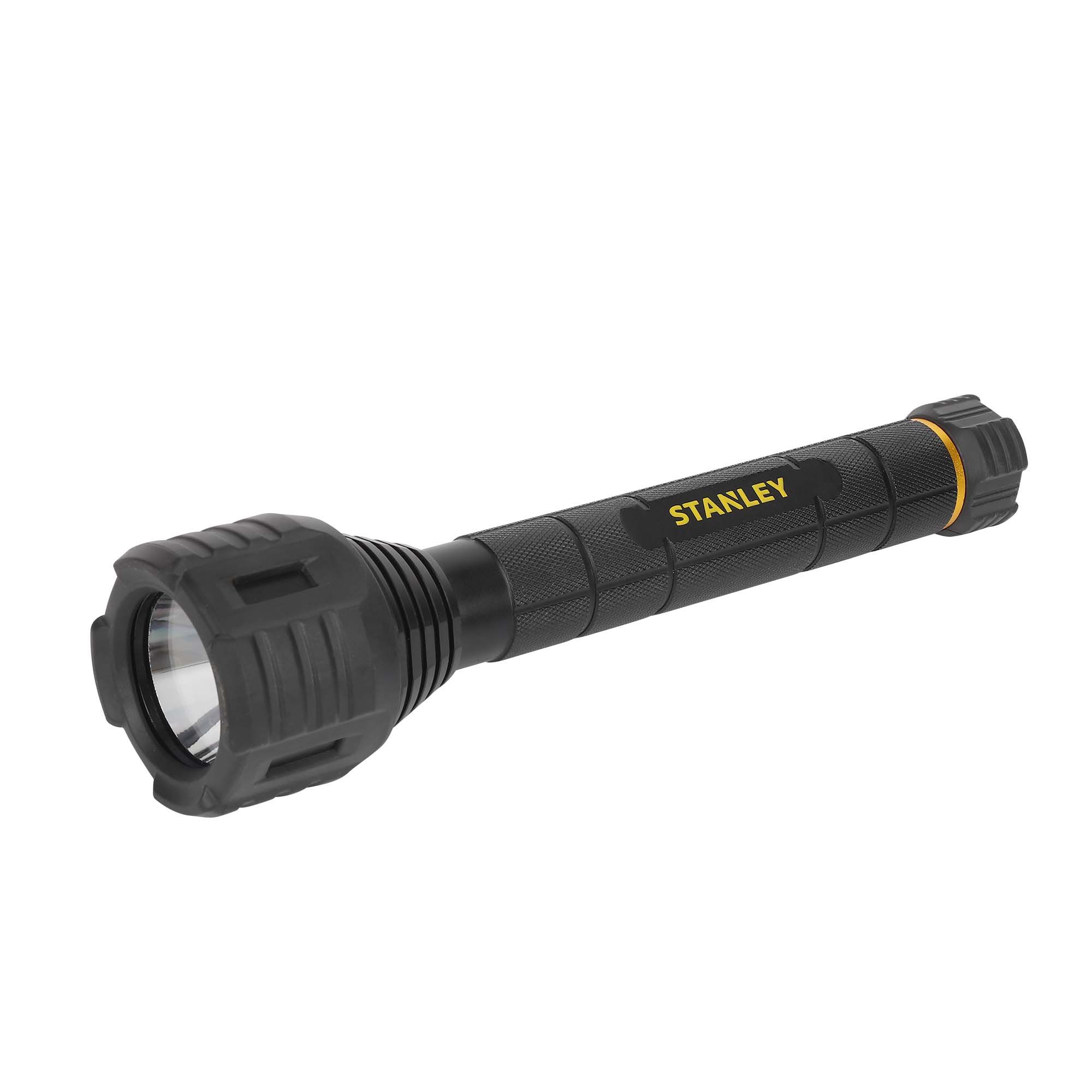 Stanley Black 600lm LED Battery-powered Torch | DIY at B&Q