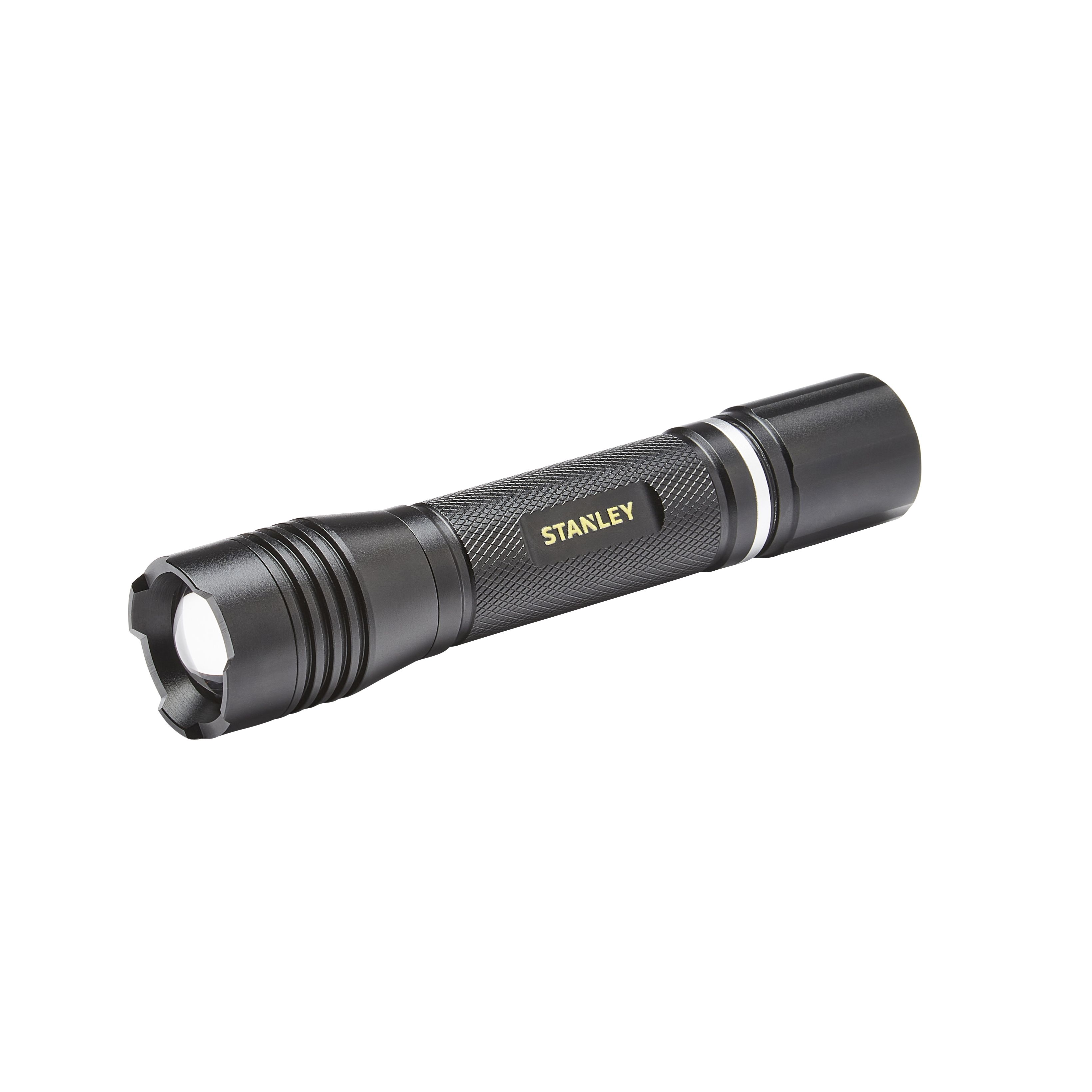 Stanley Black Rechargeable 650lm LED Battery-powered Torch | DIY at B&Q