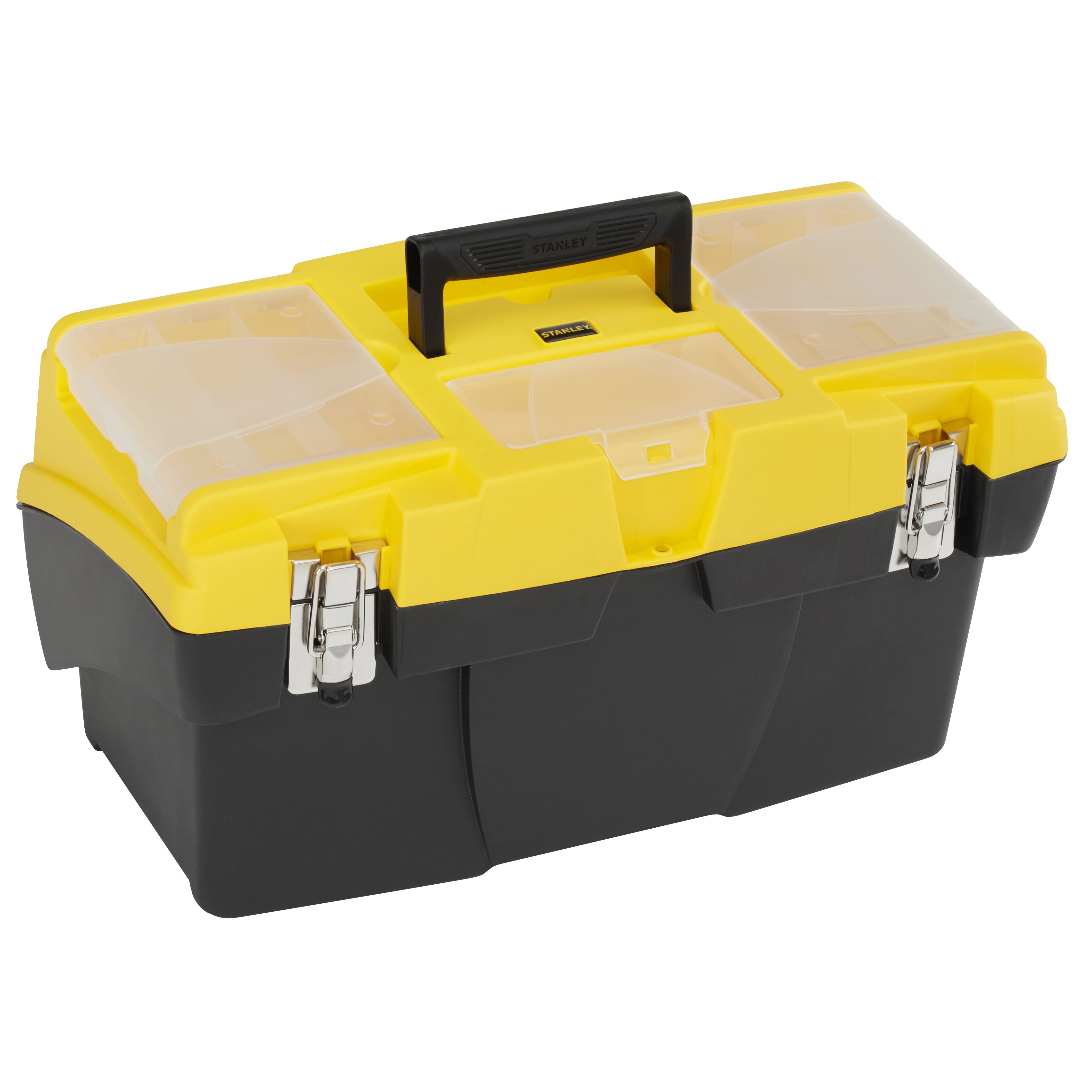 Stanley Cantilever Black yellow 19in Toolbox