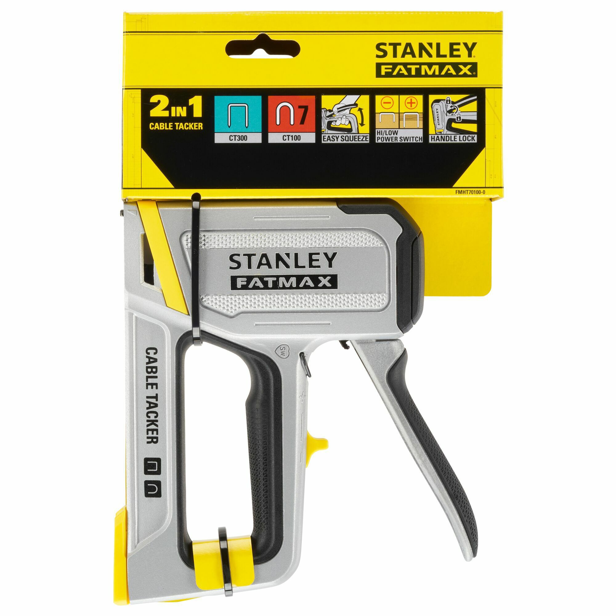 Stanley FatMax 2-in-1 6-14mm Medium duty Cable Tacker