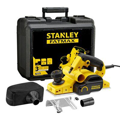 Stanley Fatmax 750W 230V 82mm Corded Planer KFFMEW630K-GB | DIY at B&Q