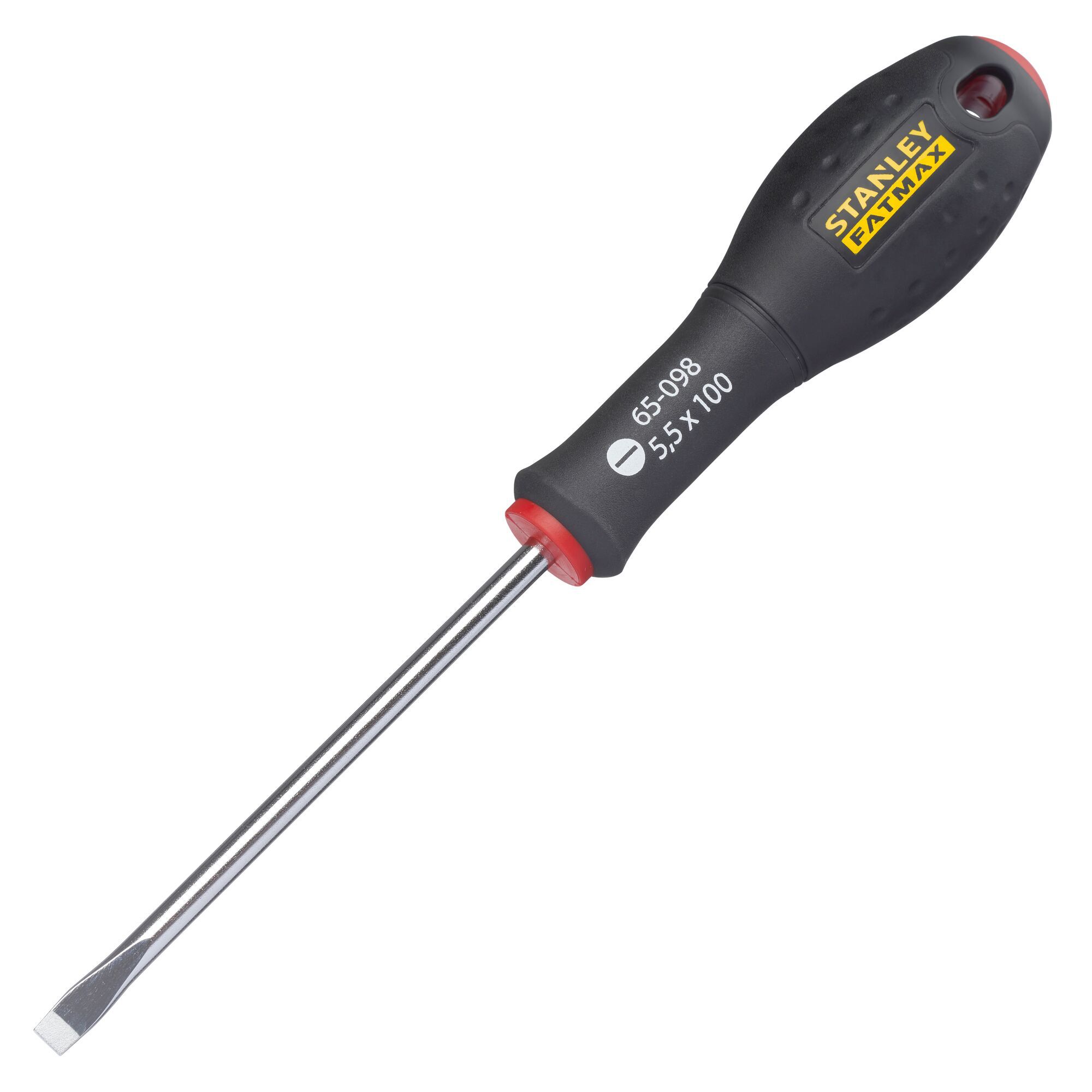 Stanley FatMax Standard Flat head Screwdriver SL-5.5mm | DIY at B&Q