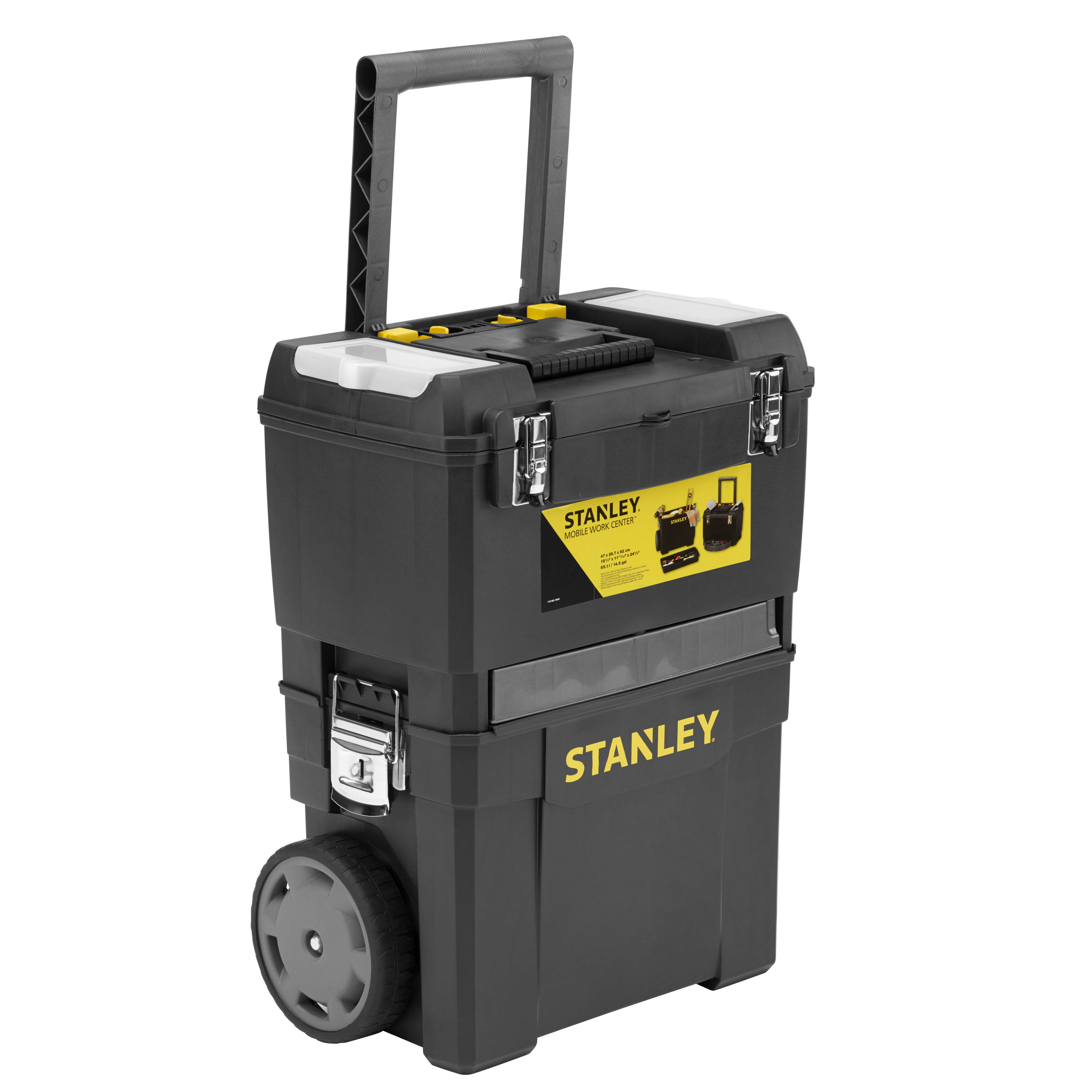 Stanley Mobile work centre Trolley toolbox DIY at B Q