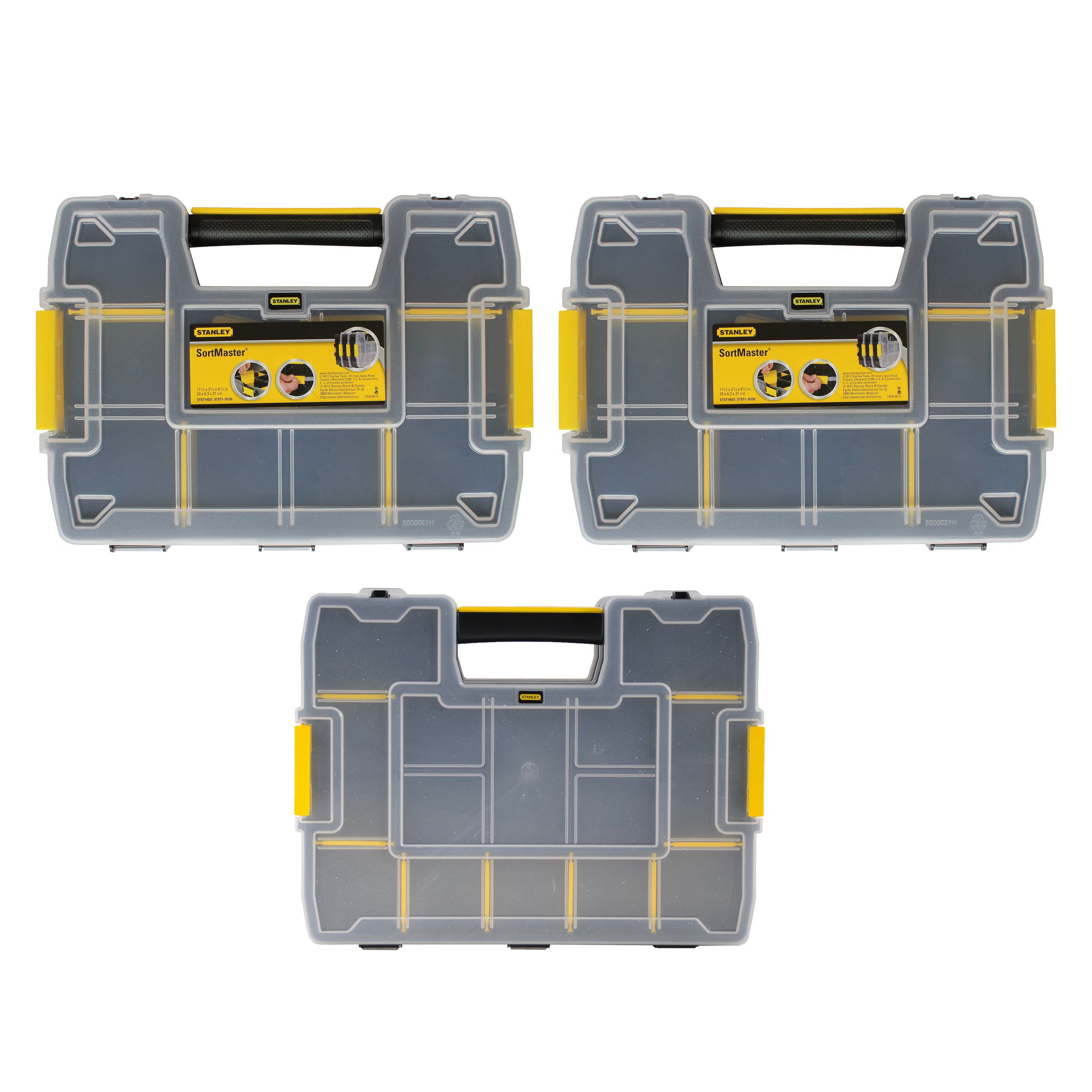 Stanley Sortmaster & Lite Black & yellow Organiser