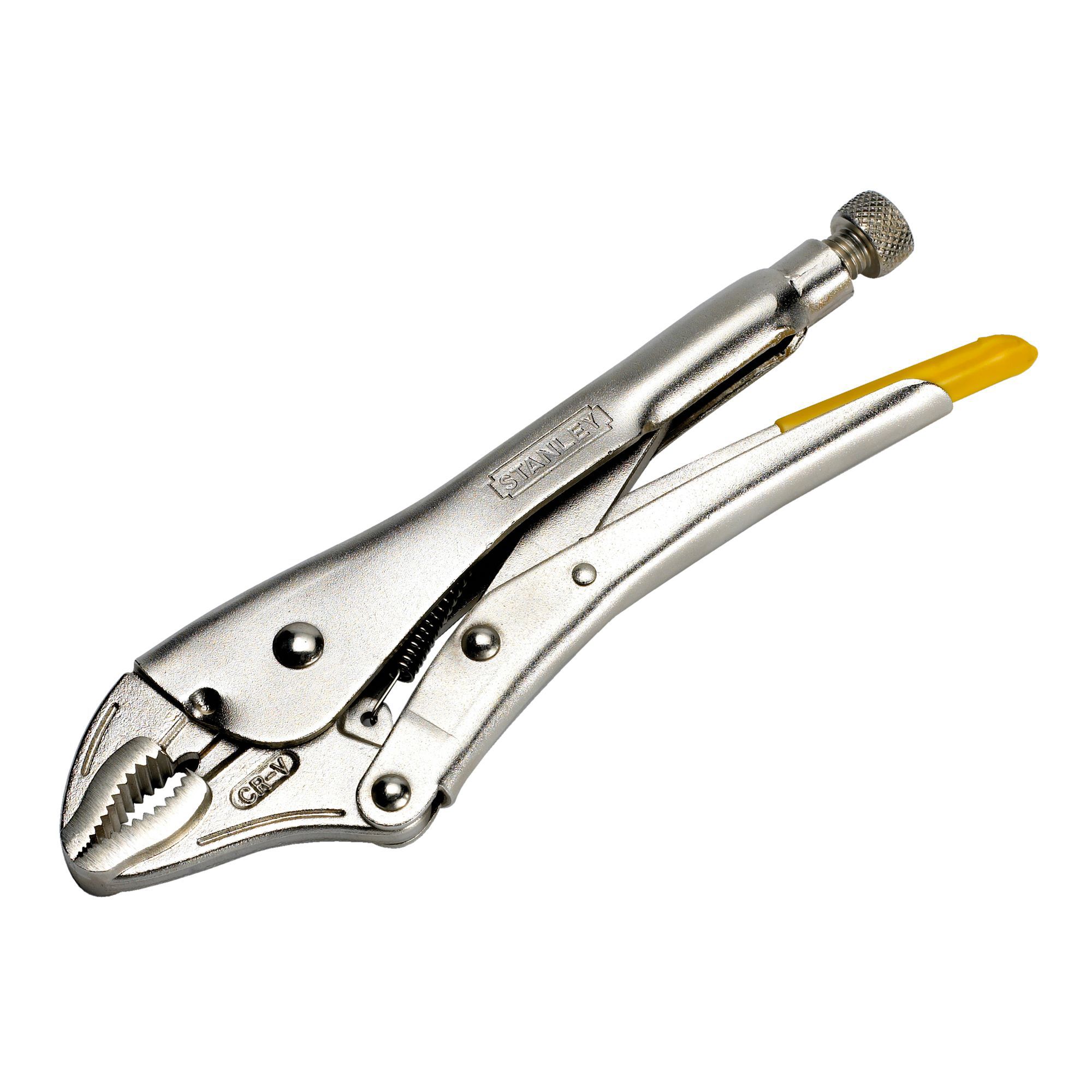 Stanley Steel Curved jaw locking pliers