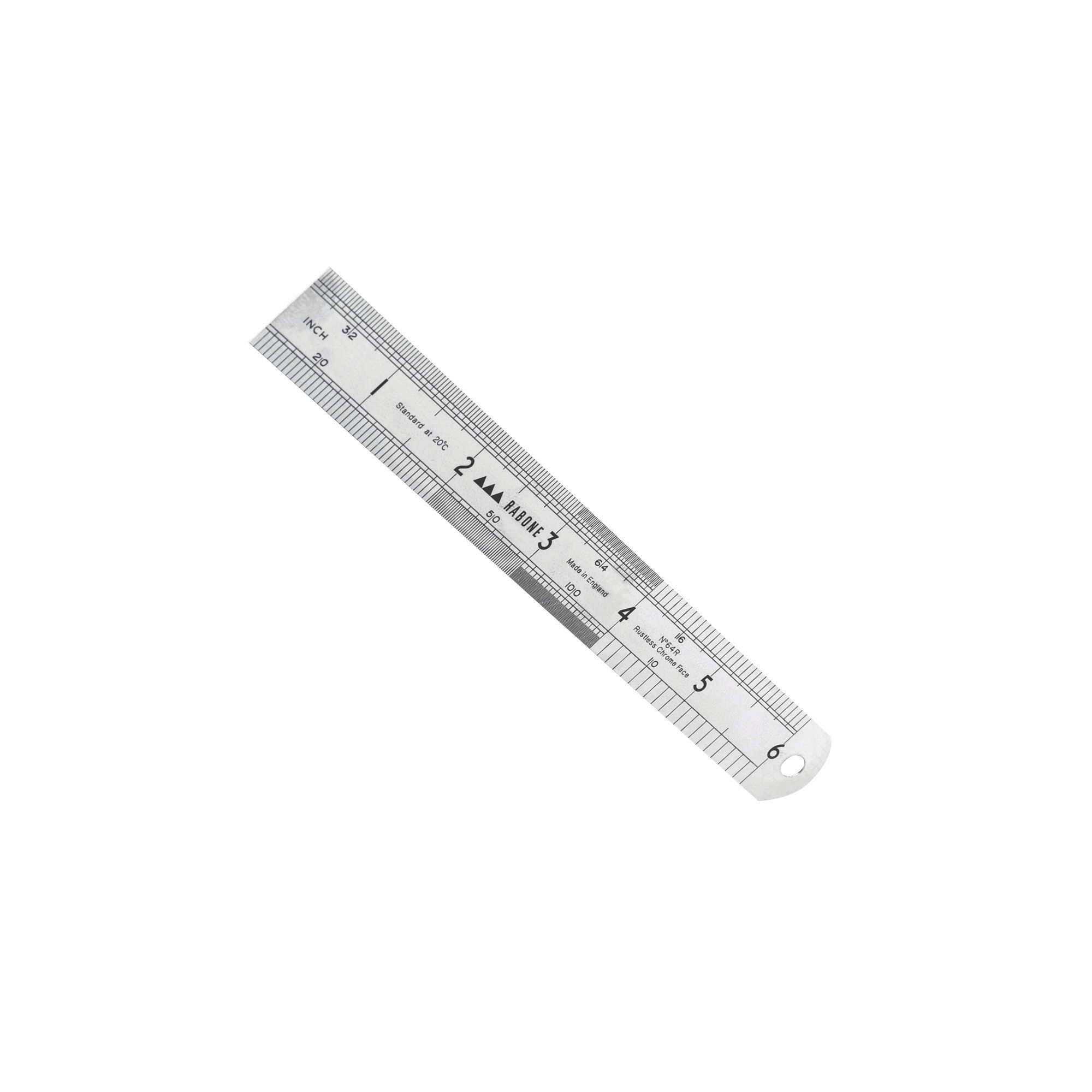 Stanley Steel Ruler, (L)0.15m
