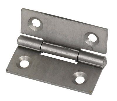 Steel Fixed pin hinge, Pack of 20 | DIY at B&Q
