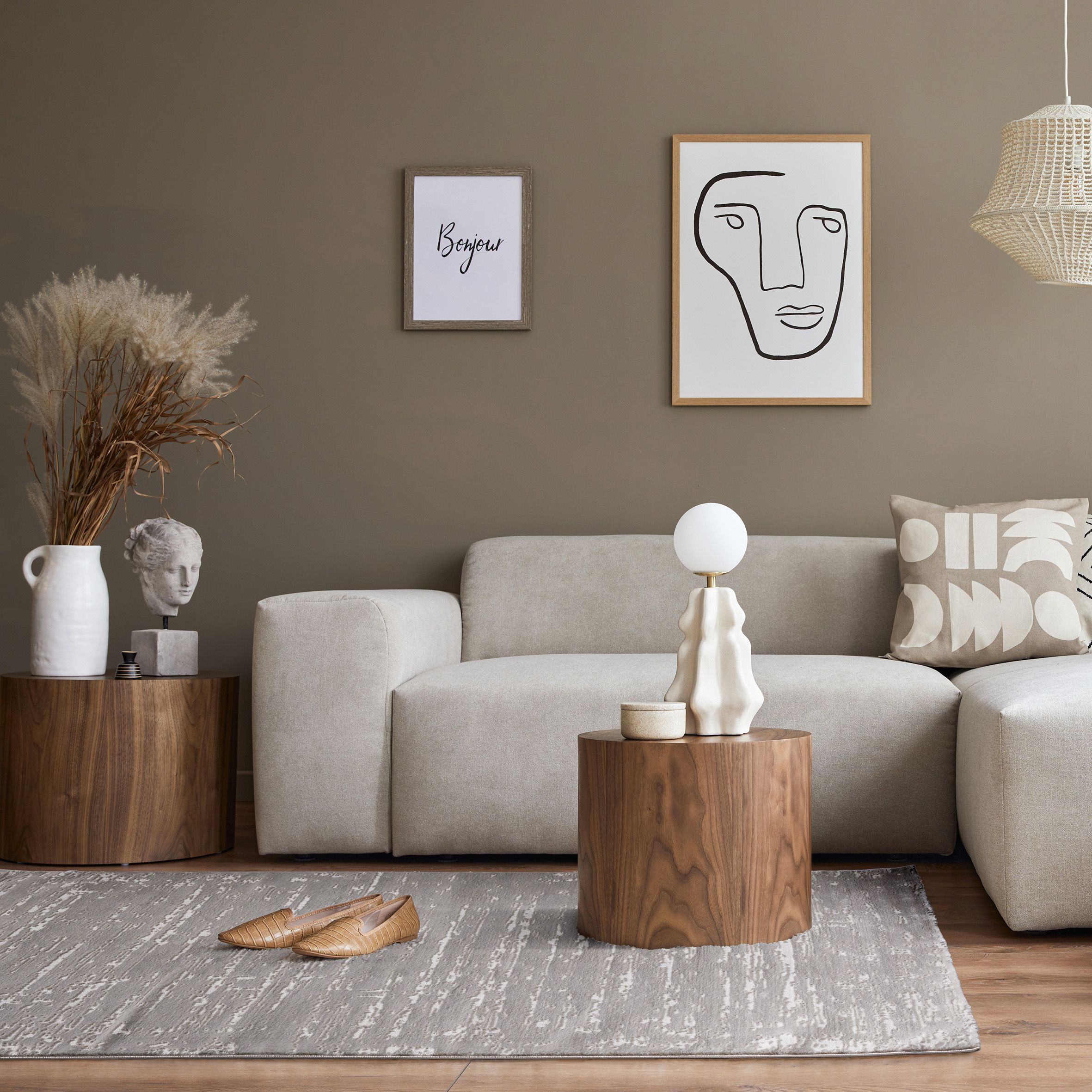 Stella White Modern Large Rug, (L)230cm x (W)155cm | DIY at B&Q