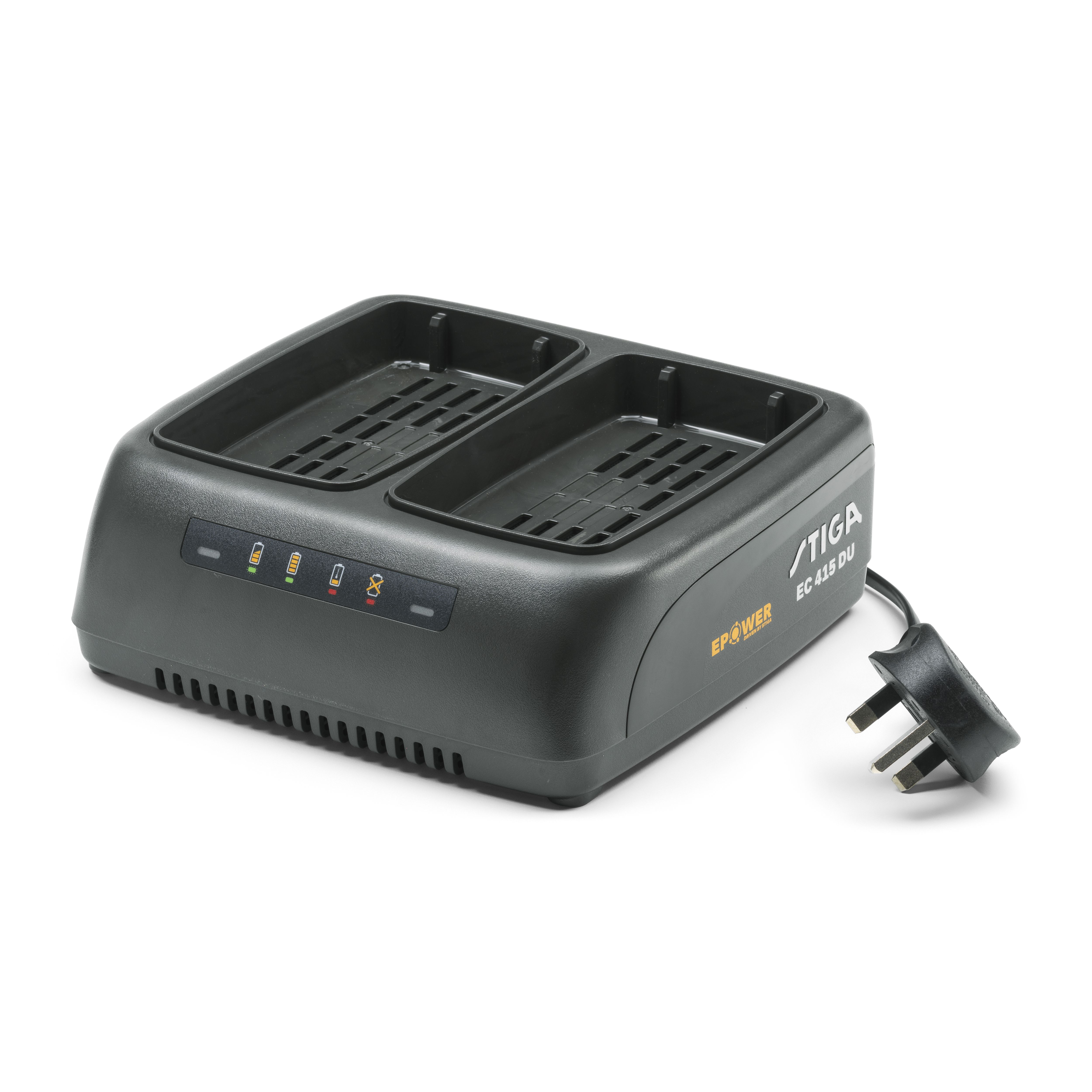 Stiga 220-240V ePower 1.5A Li-ion Standard Battery charger - EC 415 DU ...