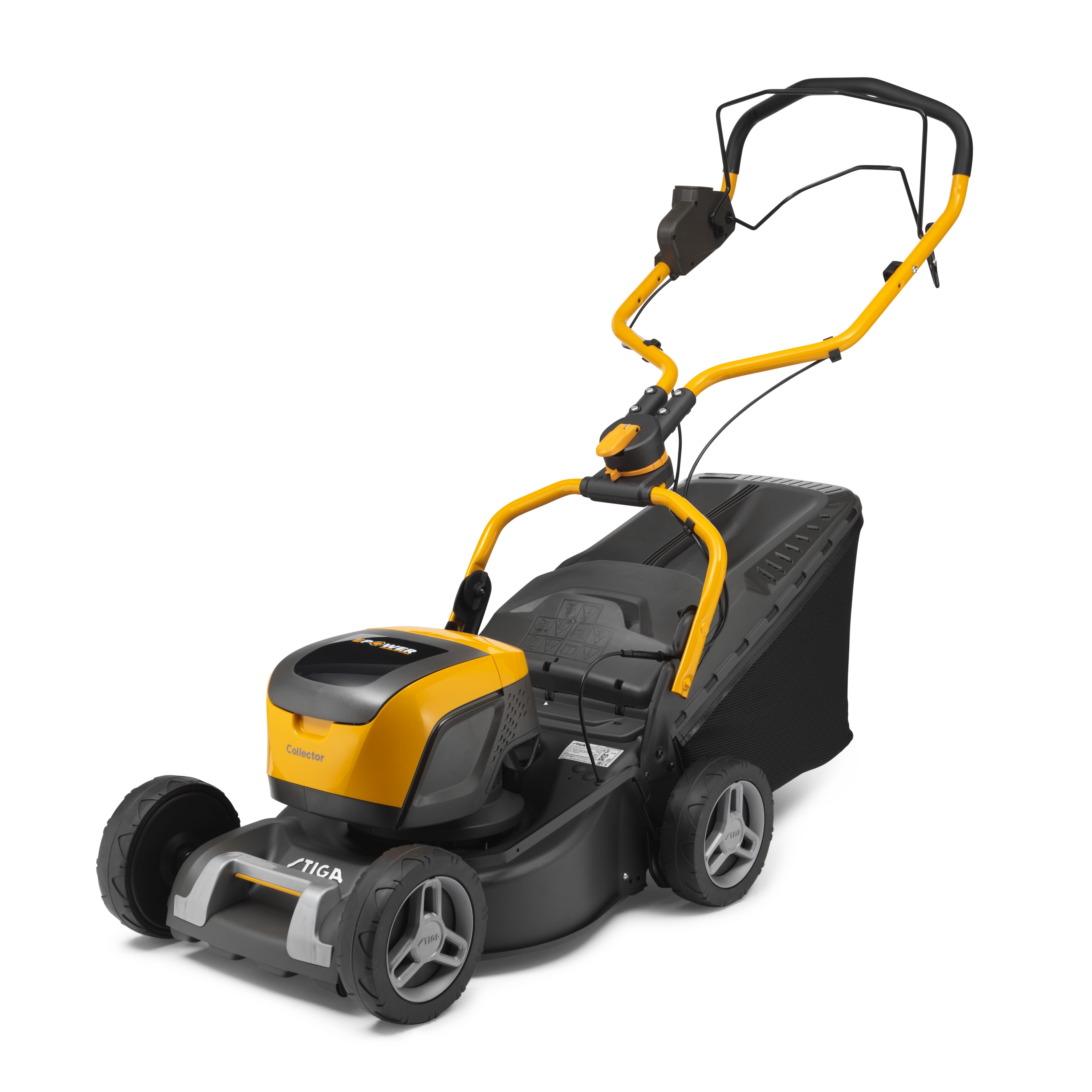 STIGA 48V RANGE 48V CORDLESS 41CM ROTARY LAWNMOWER (2 X 4AH ...