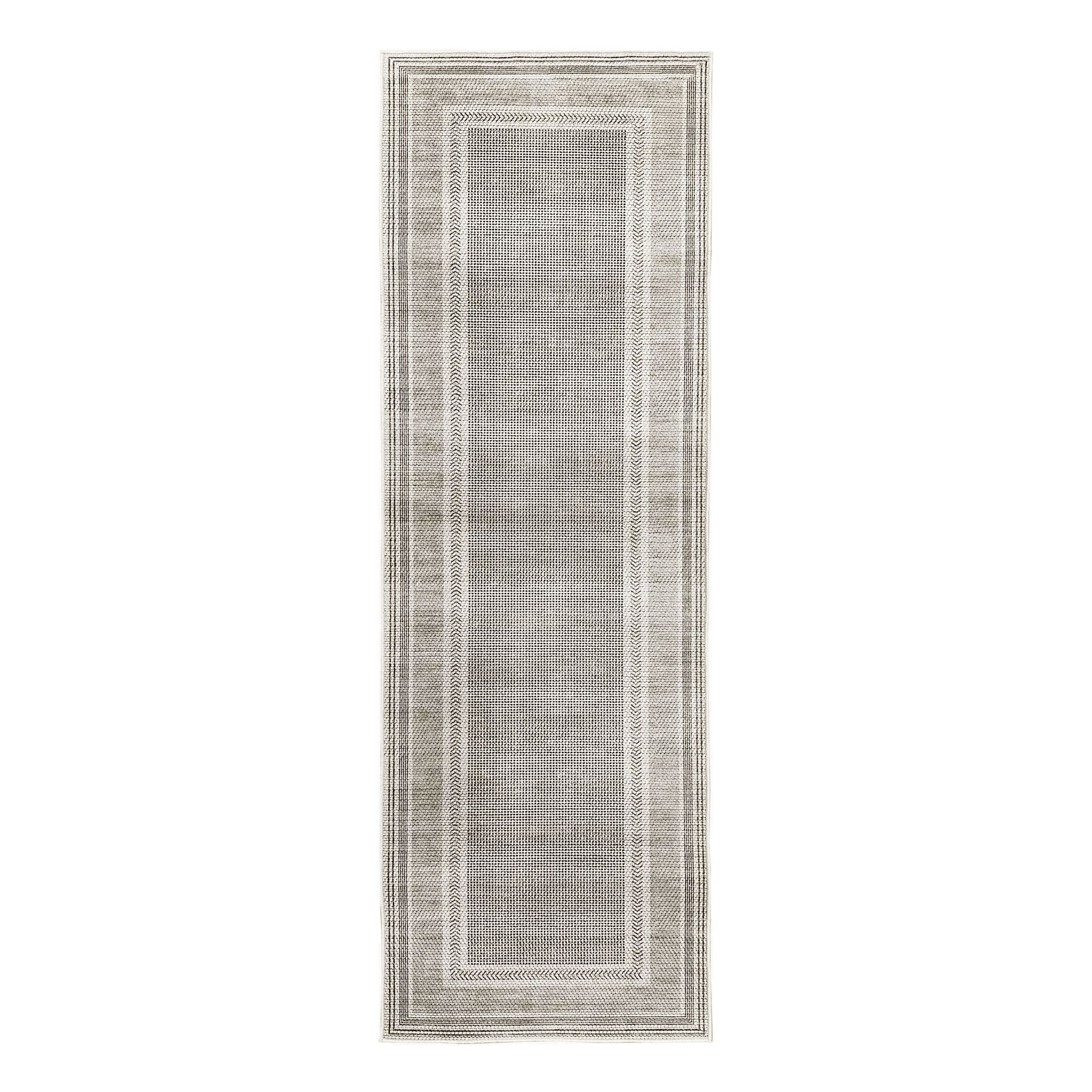 Stone Border design Medium Runner, (L)180cm x (W)60cm