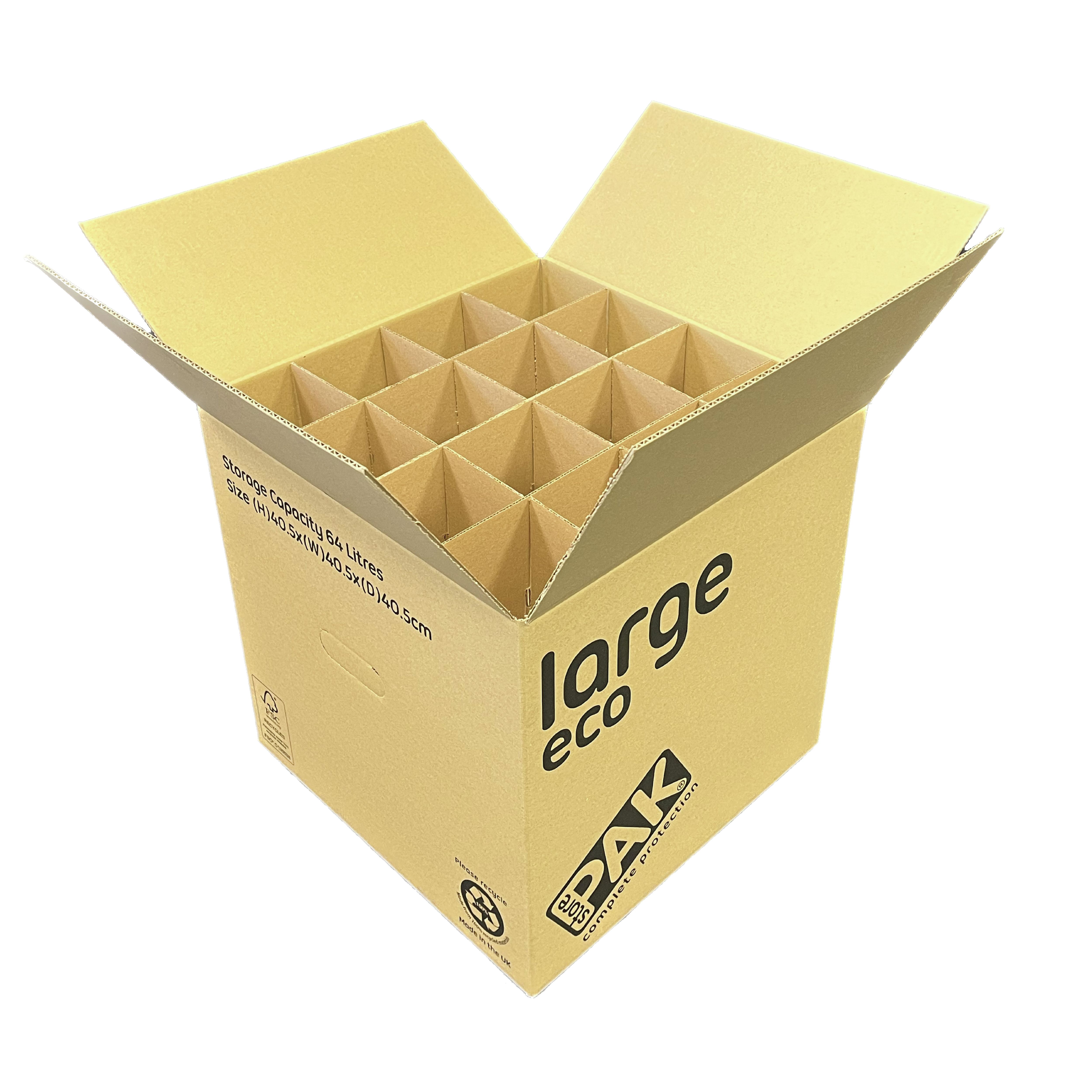 StorePAK Eco Large Cardboard Glass Moving box