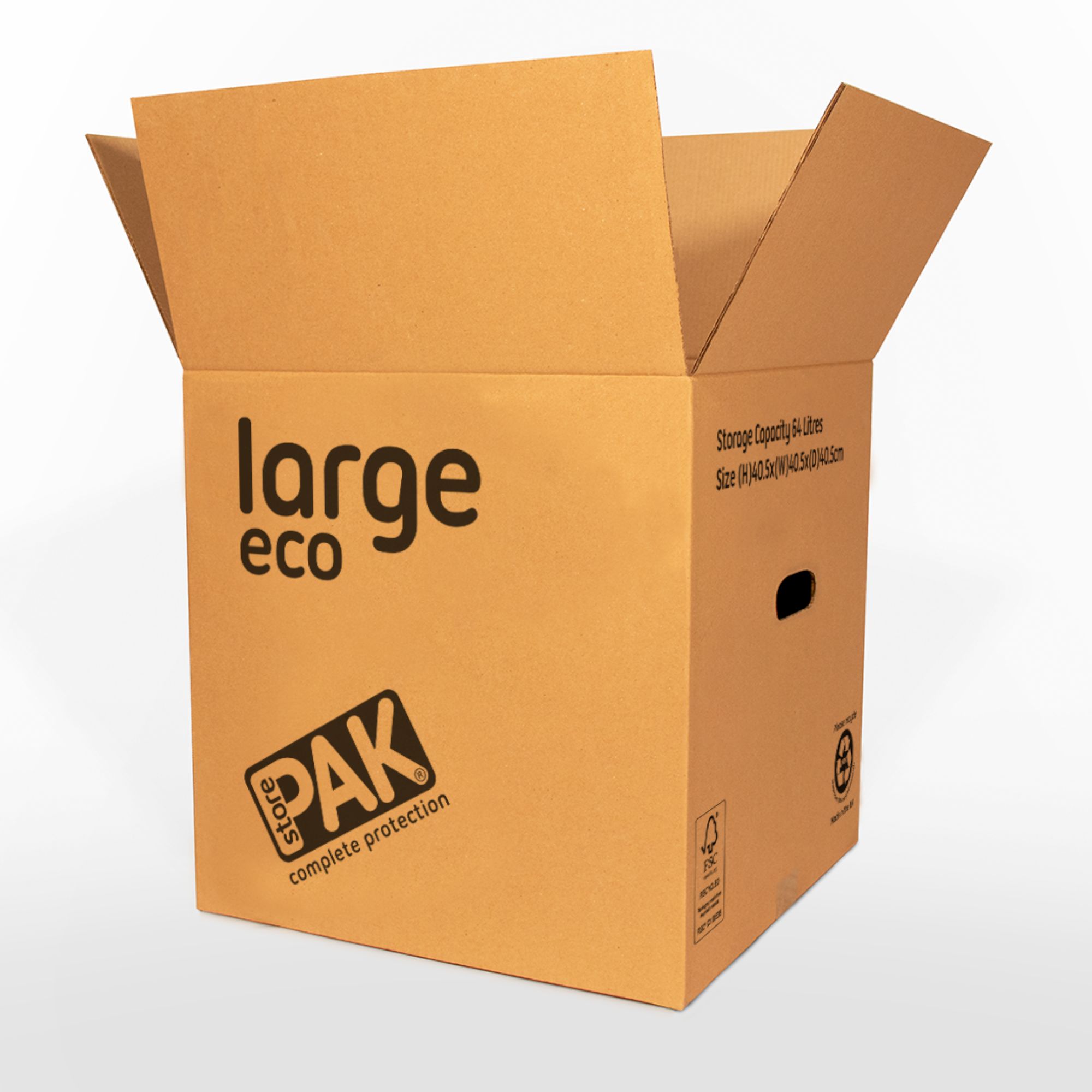 StorePAK Eco Large Cardboard Moving box, Pack of 3