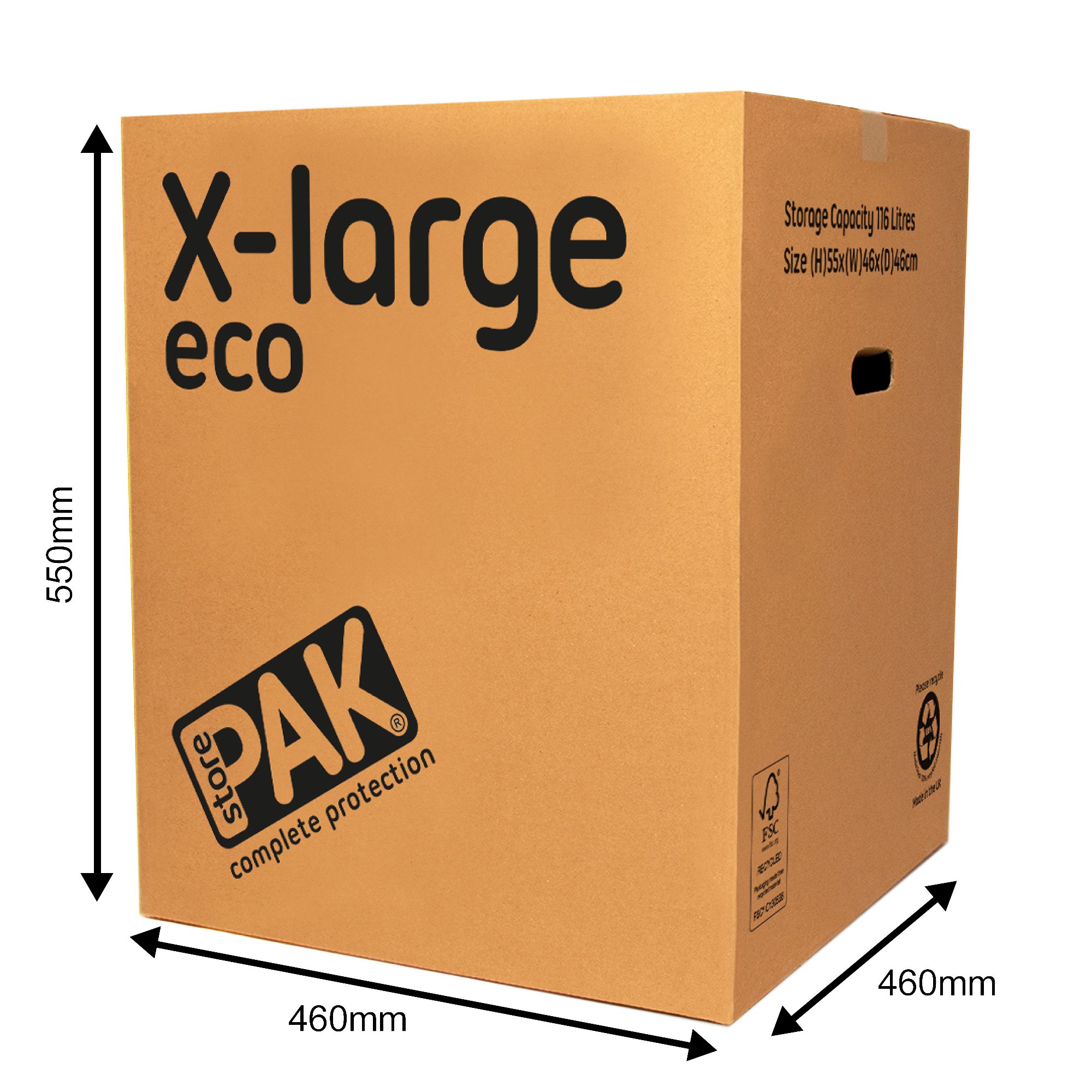 StorePAK Extra large Cardboard Moving box | DIY at B&Q