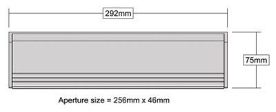 Stormguard Letterbox draught excluder