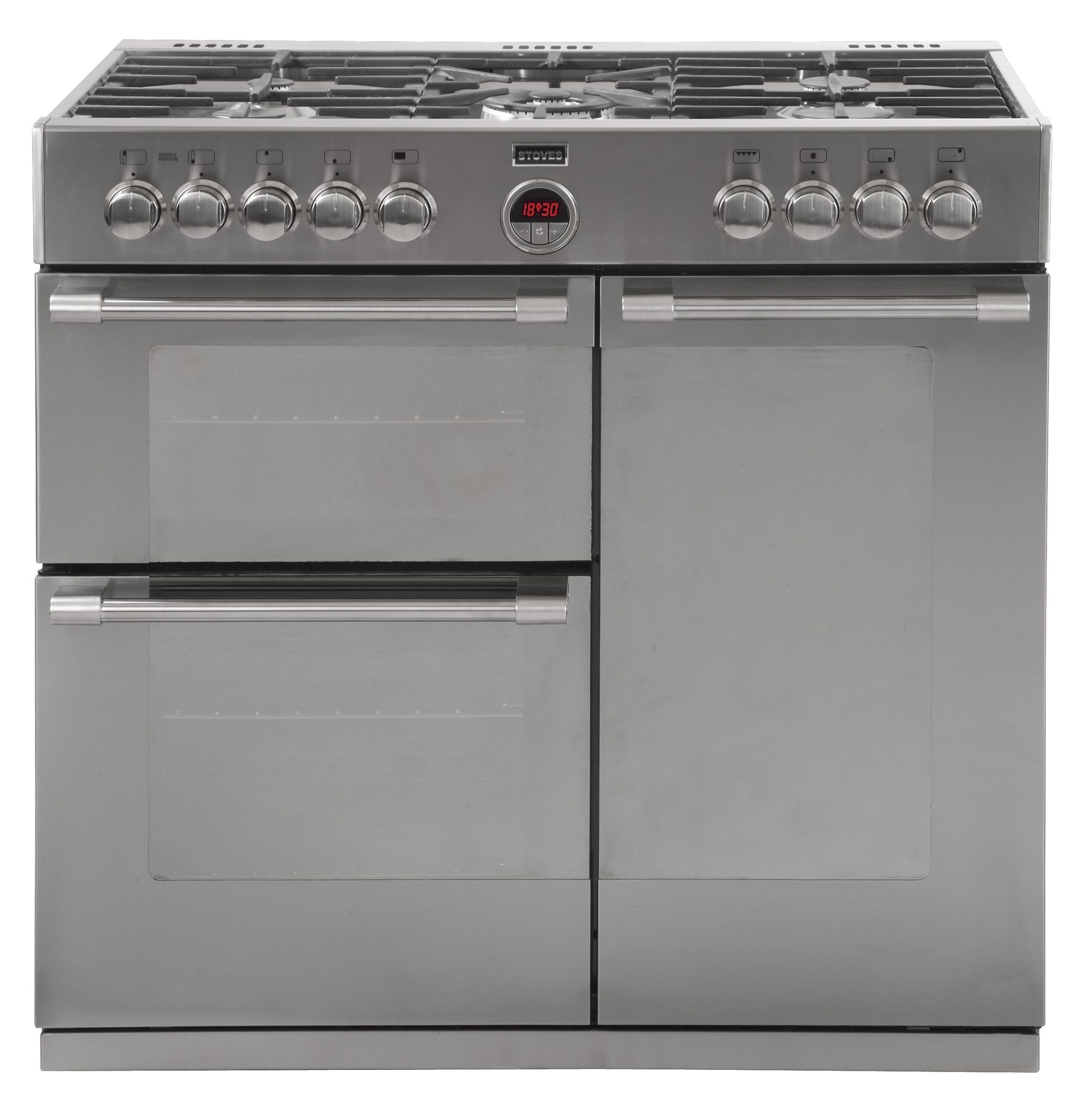 Stoves 444440465 Freestanding Dual fuel Range cooker with Gas Hob | DIY ...