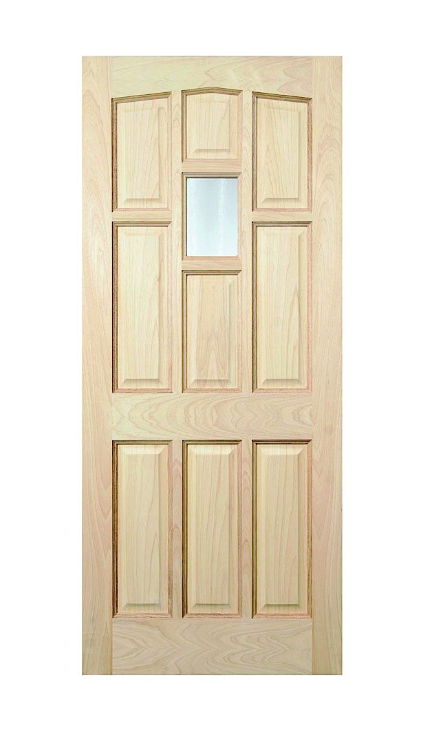 External Door With 9 Glass Panels - Glass Door Ideas