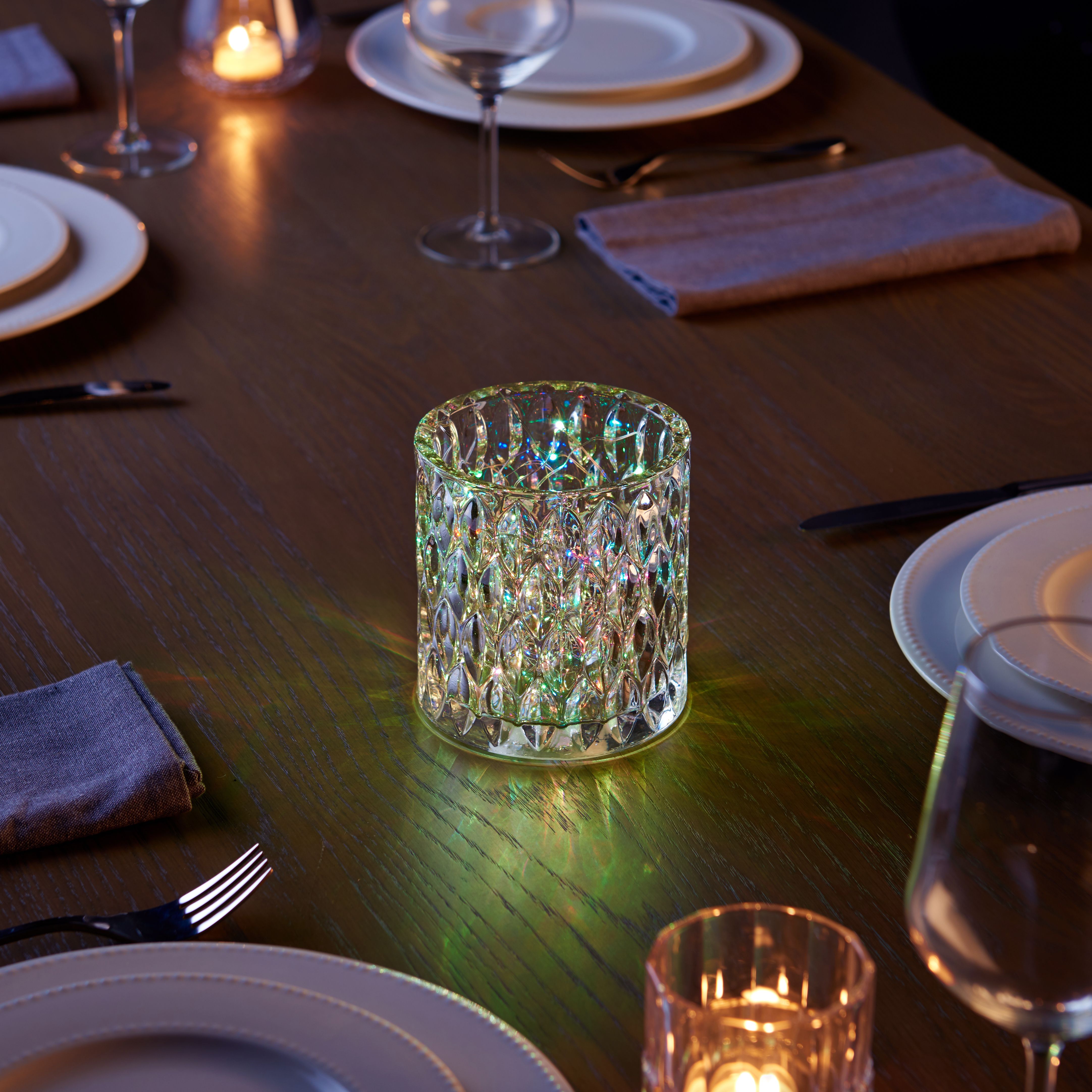 string Battery-powered Multicolour 50 LED Indoor multi colour String lights