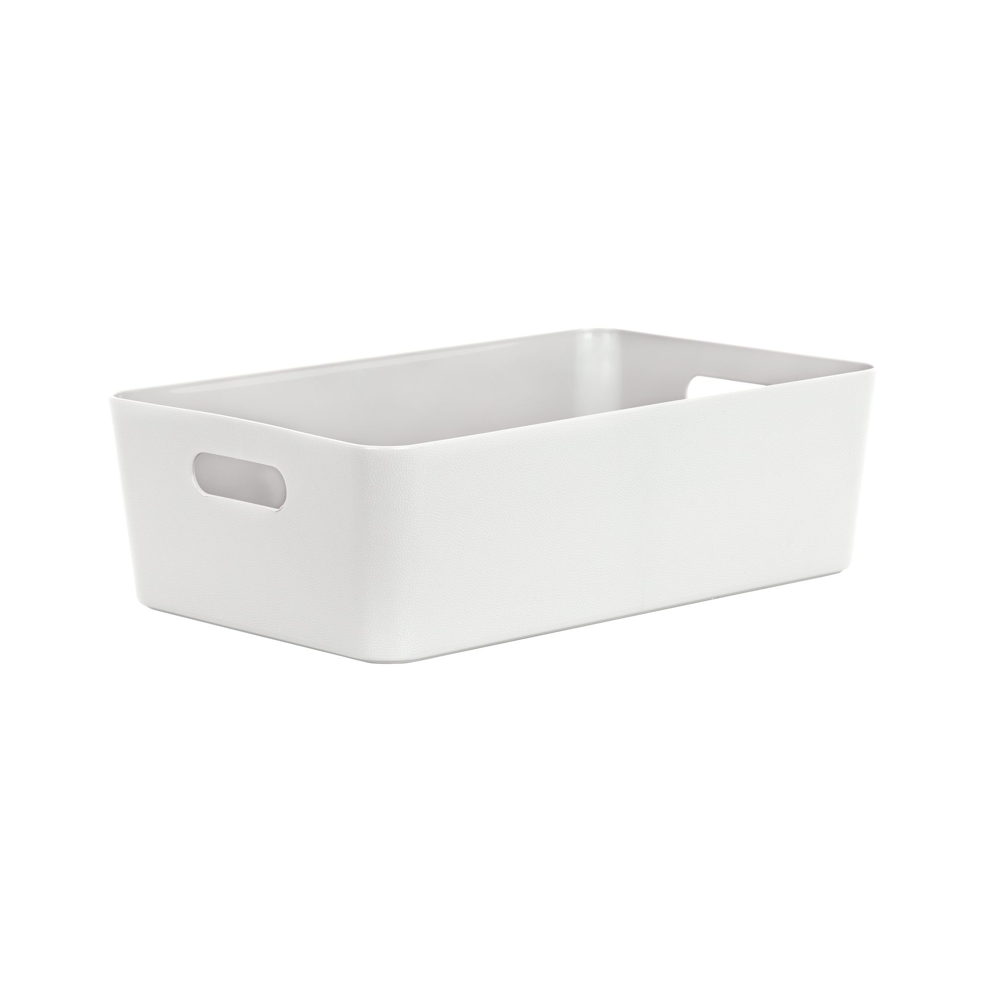 Studio 17.01 Textured Etched Design Chalk white Plastic Nestable ...