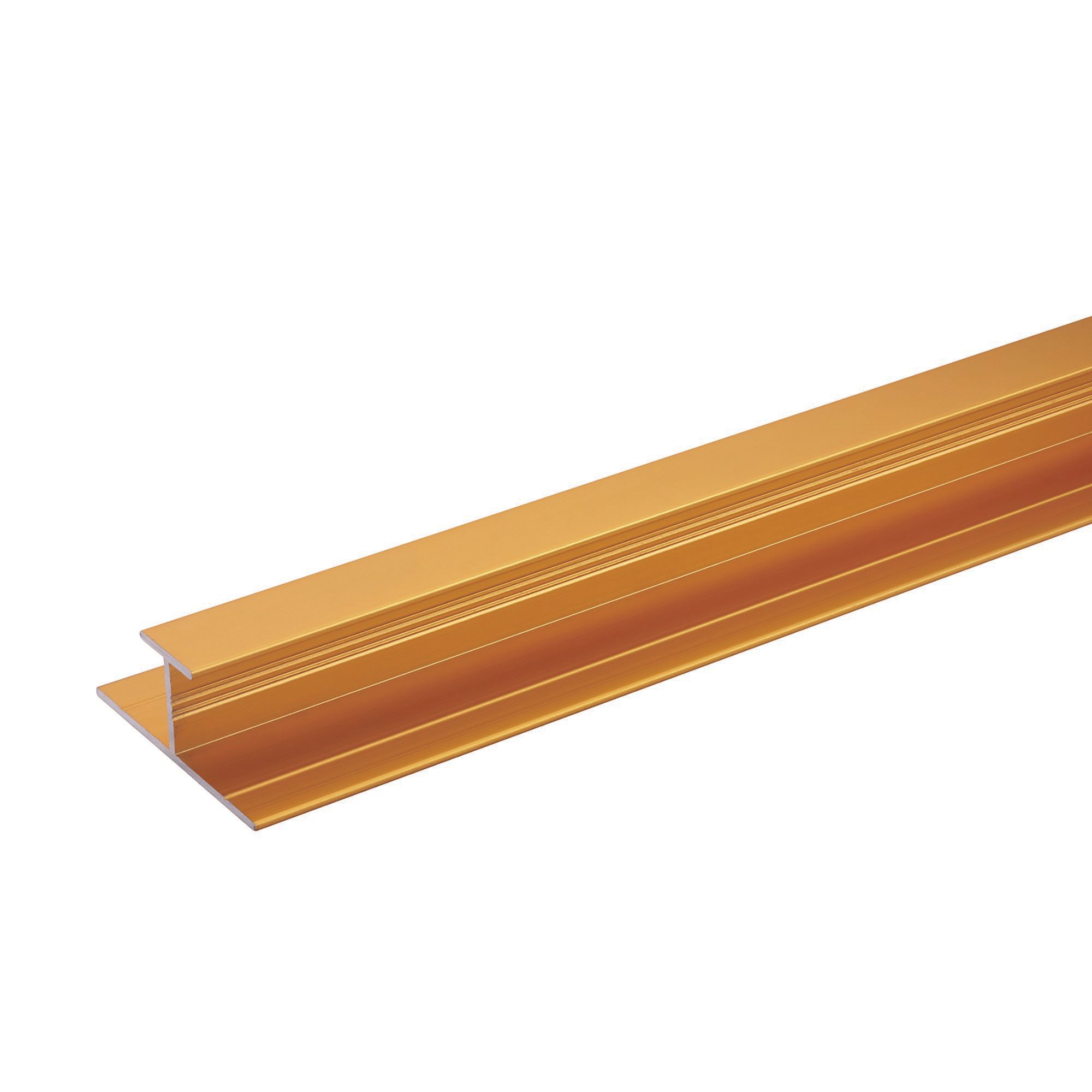 Stylepanel Gold effect Straight Panel straight joint, (W)11mm (T)30mm | DIY at B&Q