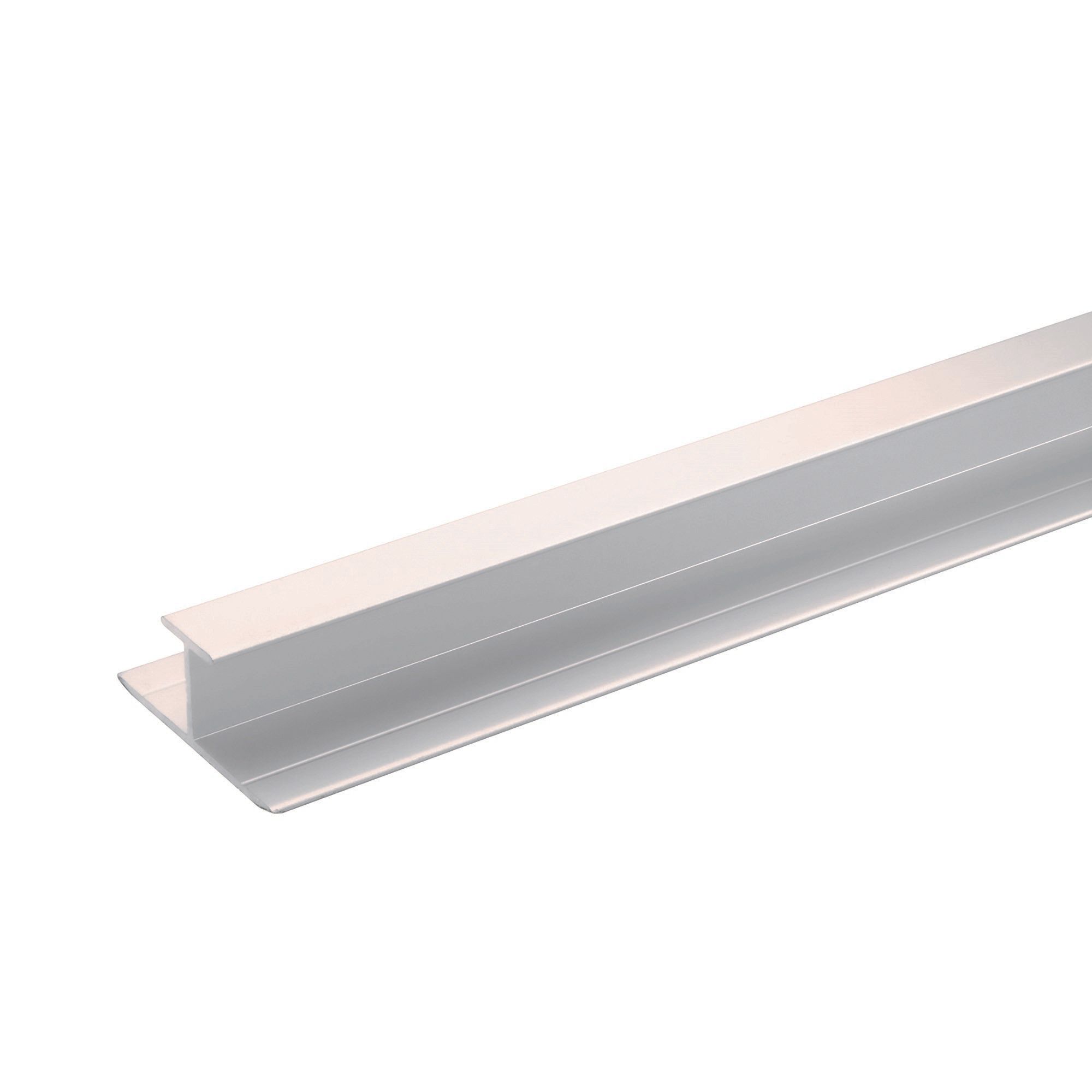 Stylepanel Silver effect Straight Panel straight joint, (W)11mm (T)30mm | DIY at B&Q