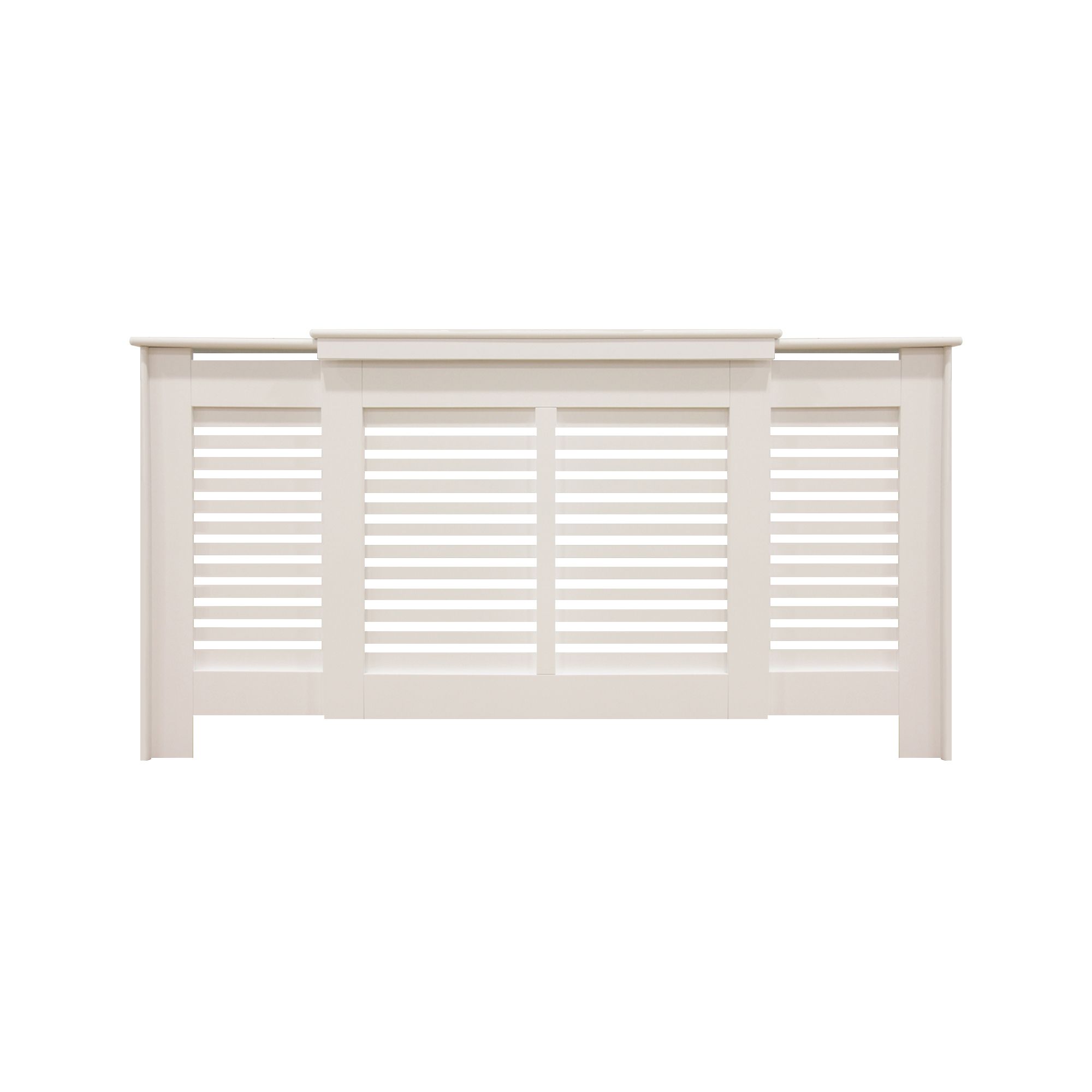 Suffolk Medium White Radiator cover 918mm(H) 2000mm(W) 225mm(D)
